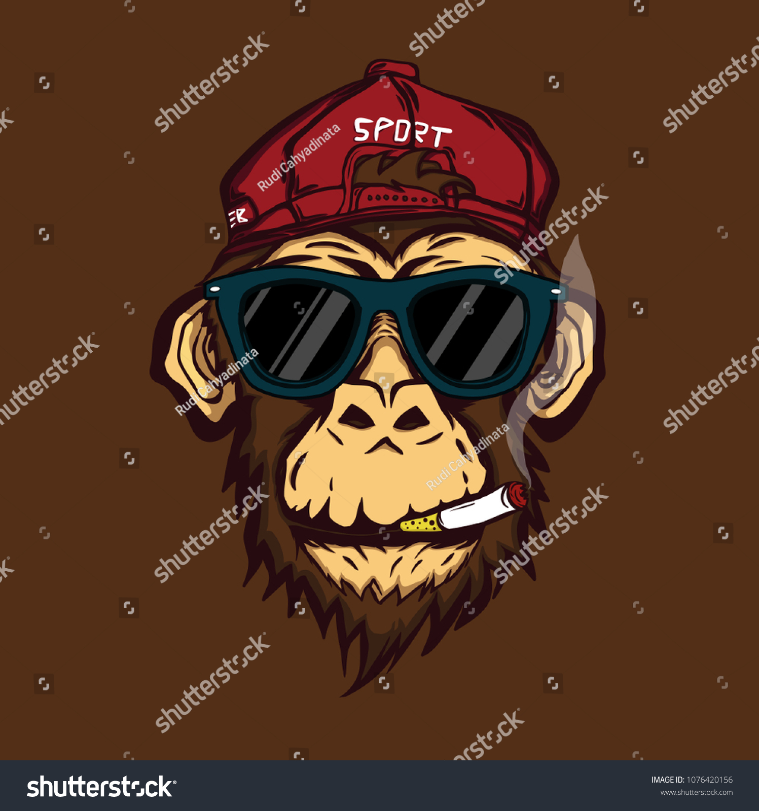 1,377 Monkey smoke Images, Stock Photos & Vectors | Shutterstock