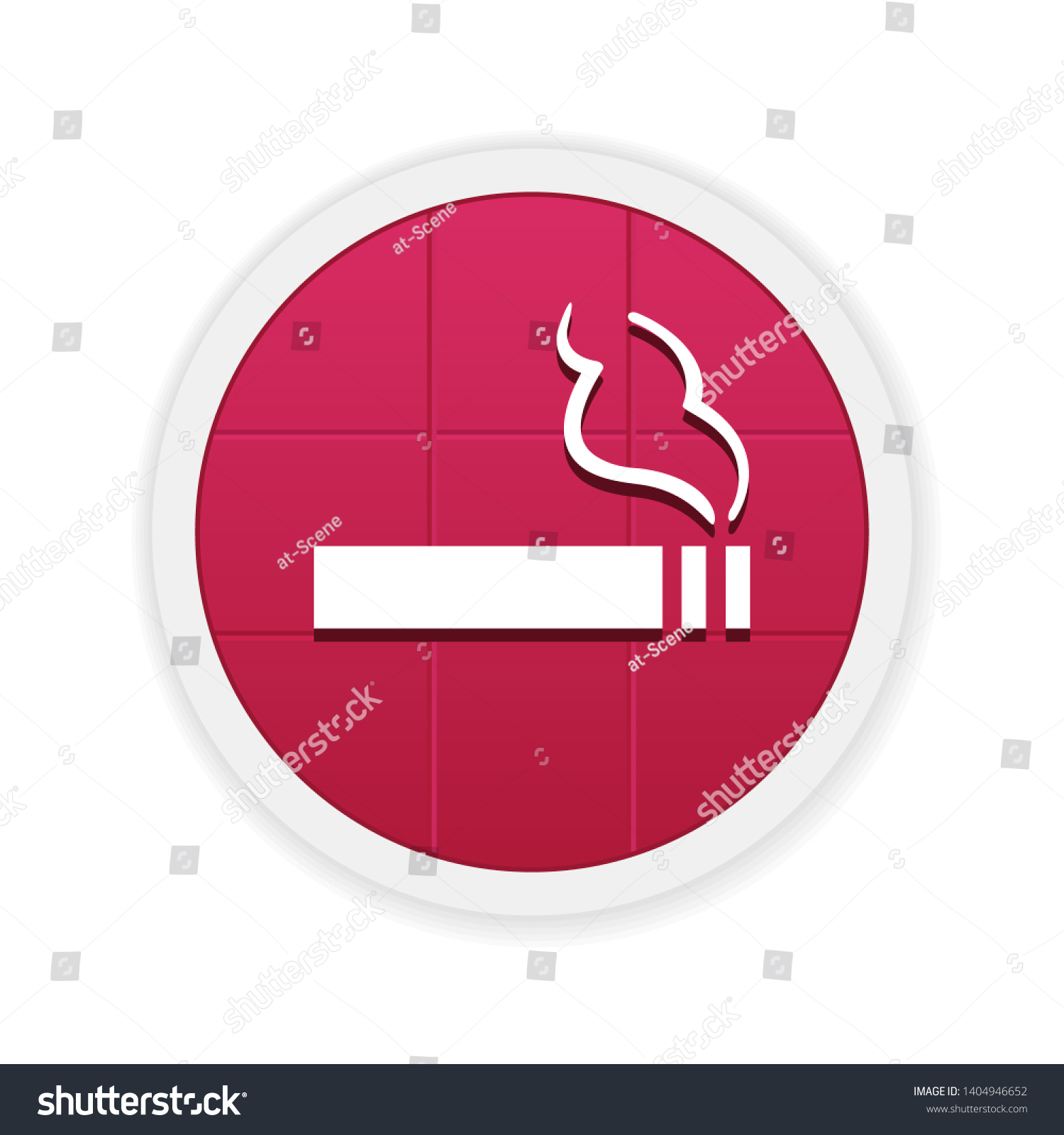 Smoking Vector App Icon: vector de stock (libre de regalías) 1404946652 ...