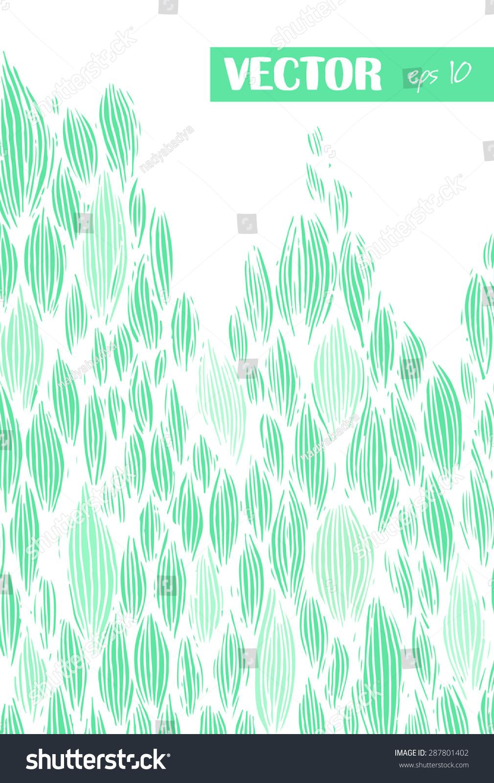 Smooth Lines Background Hand Drawn Vector Stock Vector (Royalty Free ...