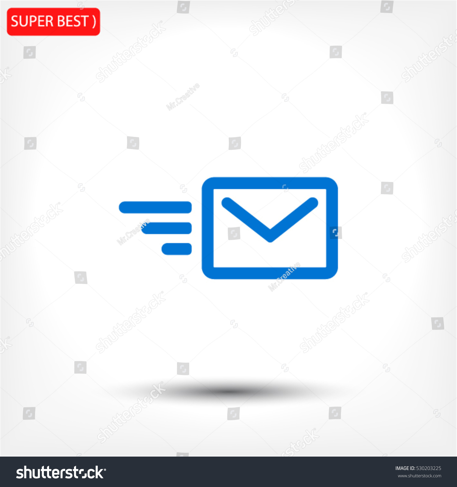 Sms Line Vector Icon Stock Vector (Royalty Free) 530203225 | Shutterstock