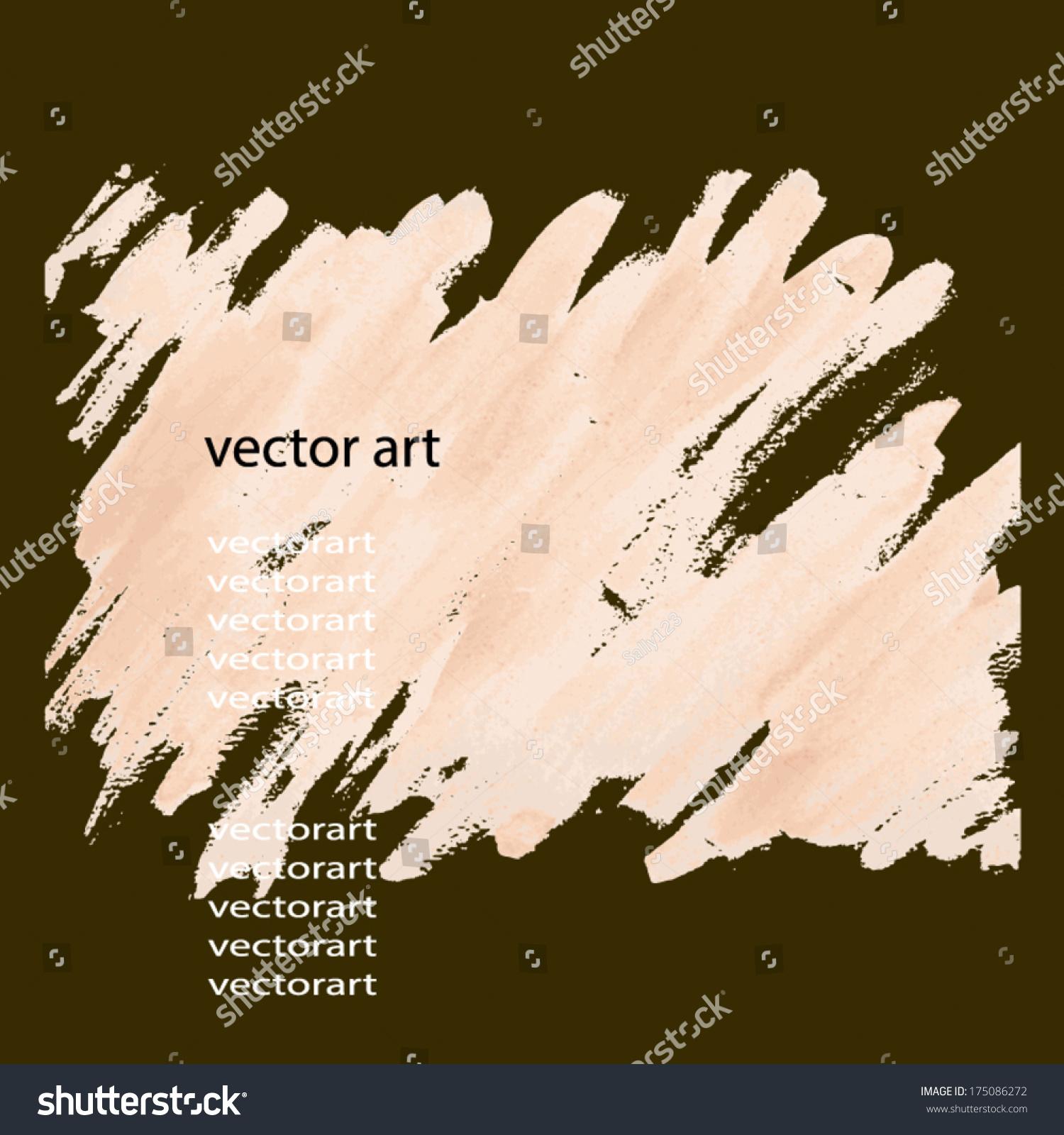 Smudged Paper Stock Vector (Royalty Free) 175086272 | Shutterstock