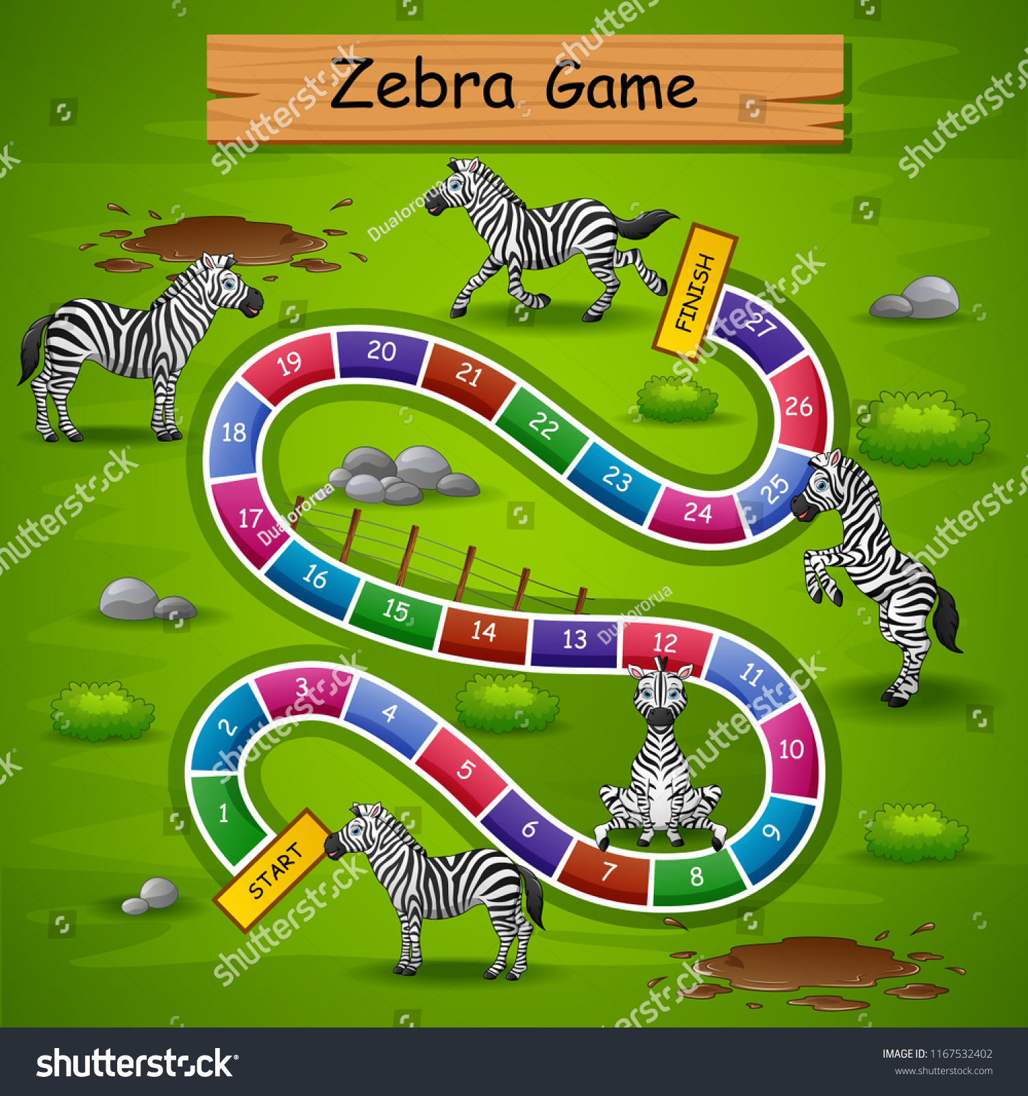 Snakes Ladders Game Zebra Theme Stock Vector (Royalty Free) 1167532402 Snakes Ladders Game Zebra Theme Stock Vector (Royalty Free) 1167532402