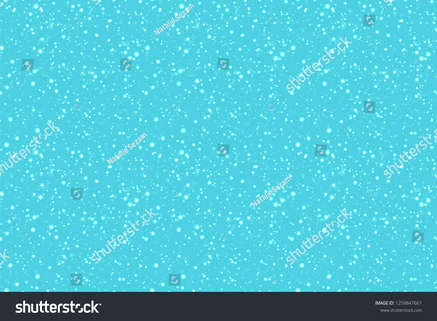 Snow Falling Repeated Texture Winter Seamless Stock Vector (Royalty ...