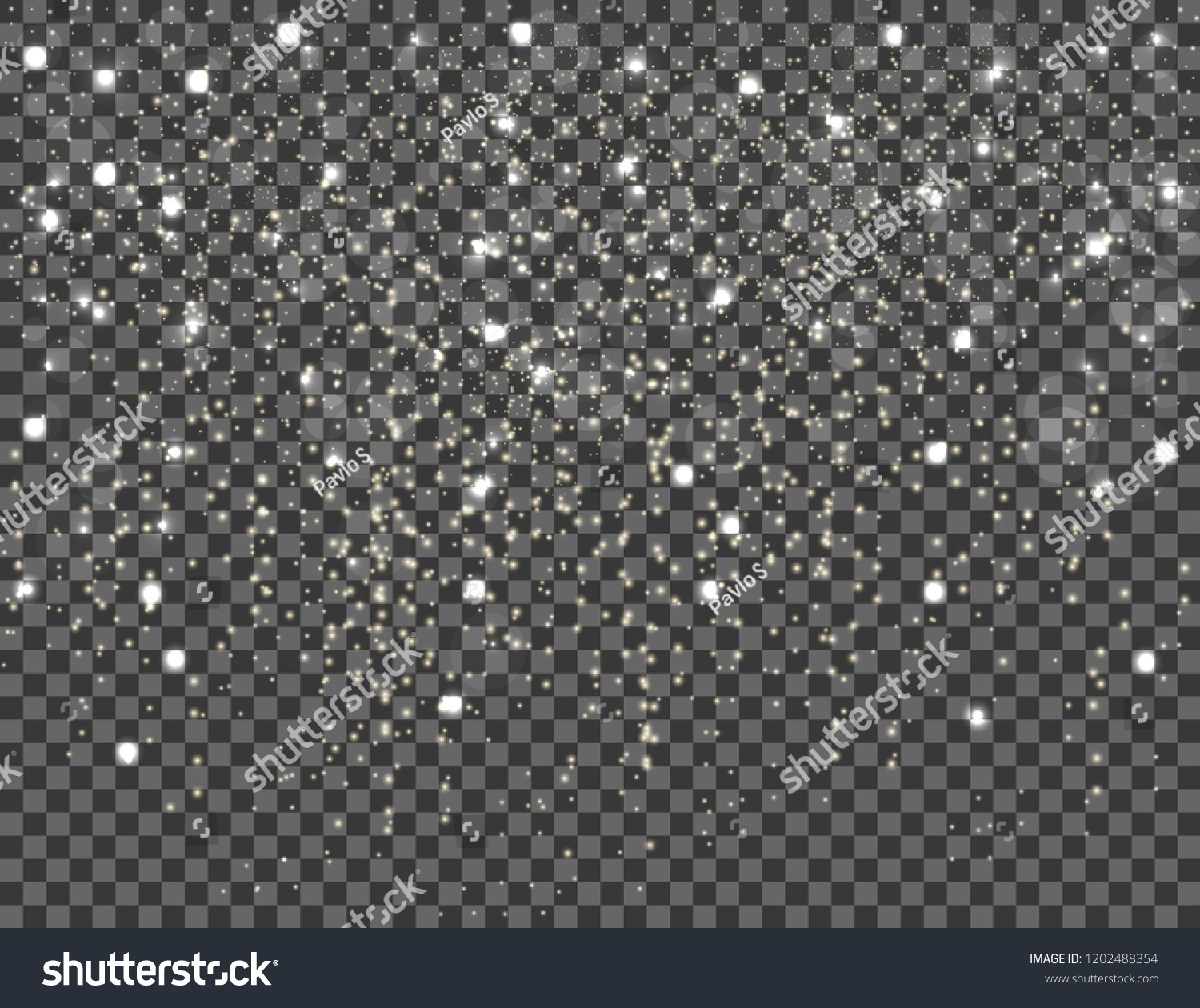 Snow Falling Stock Vector Stock Vector (Royalty Free) 1202488354 ...