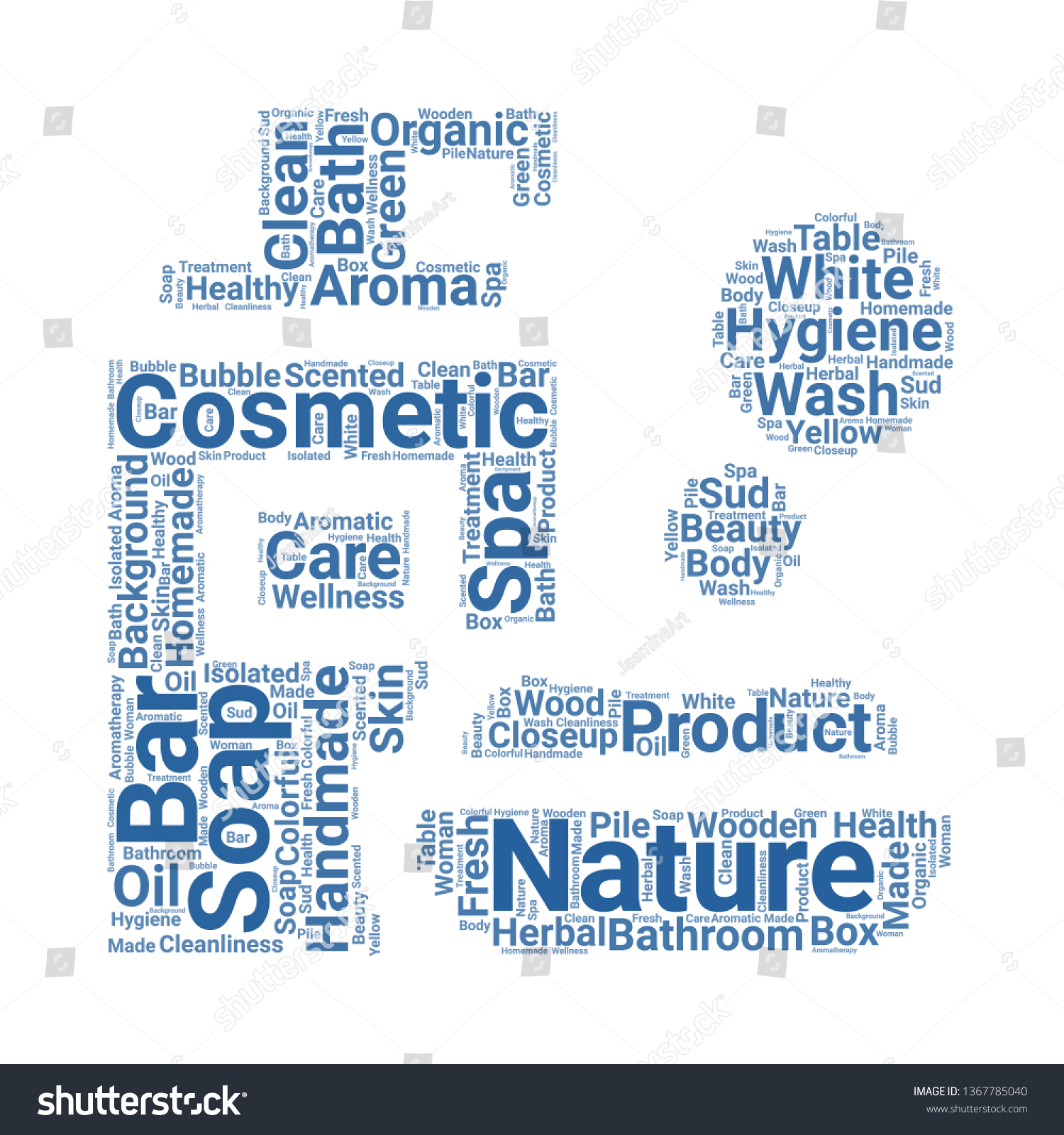 Soap Word Cloud Tag Cloud About Stock Vector (Royalty Free) 1367785040 ...