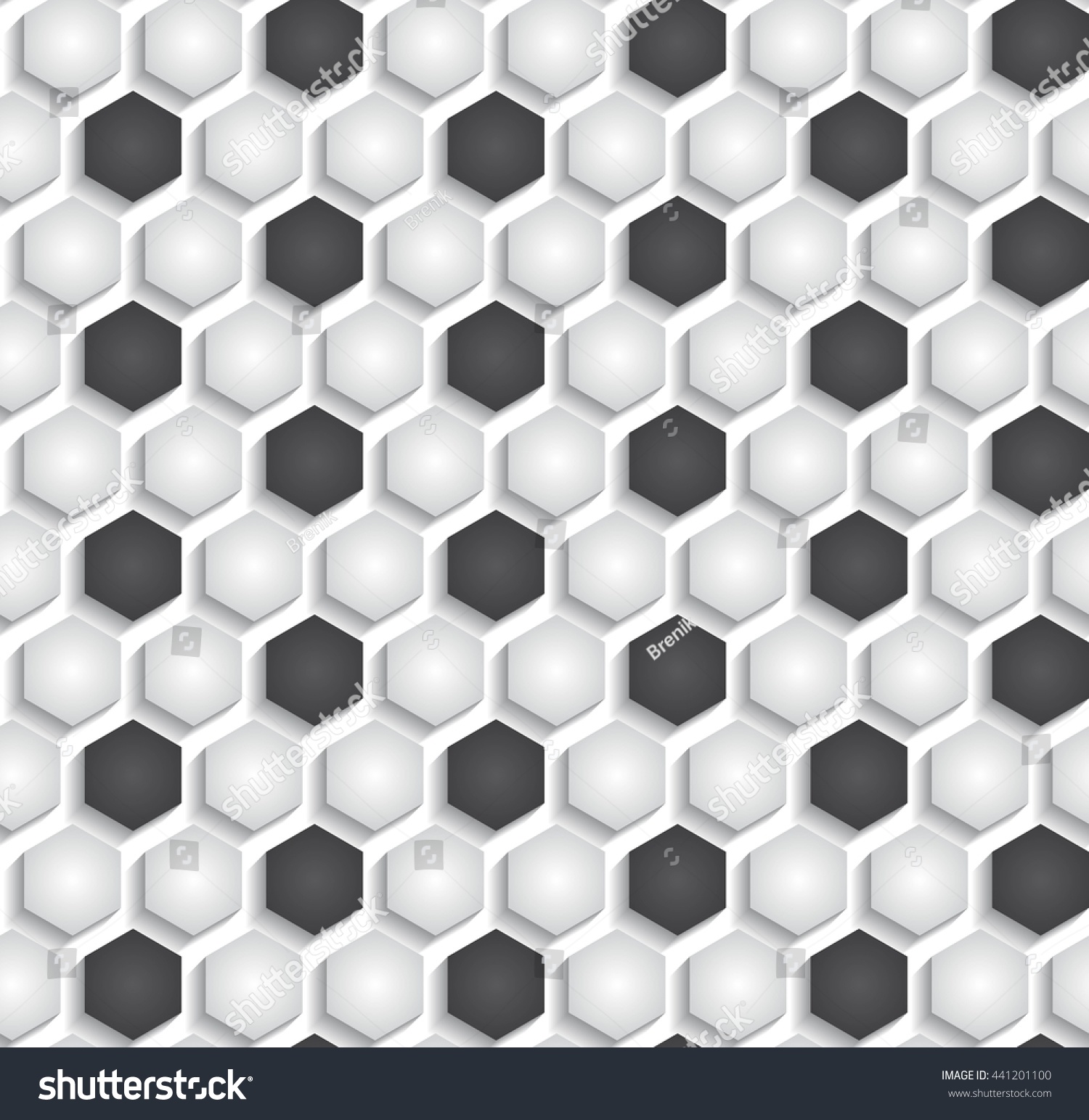 Soccer Ball Texture Stock Vector (Royalty Free) 441201100