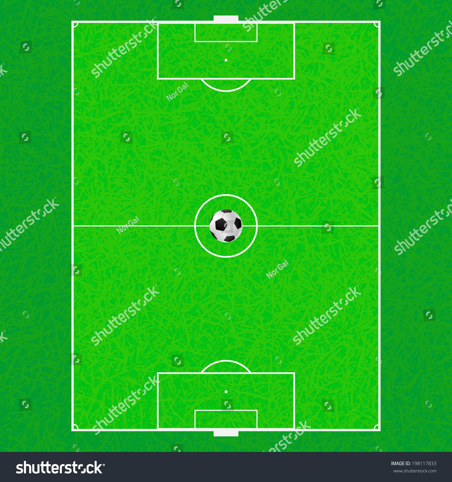 Soccer Field Background Vector Graphic: เวกเตอร์สต็อก (ปลอดค่าลิขสิทธิ์ ...