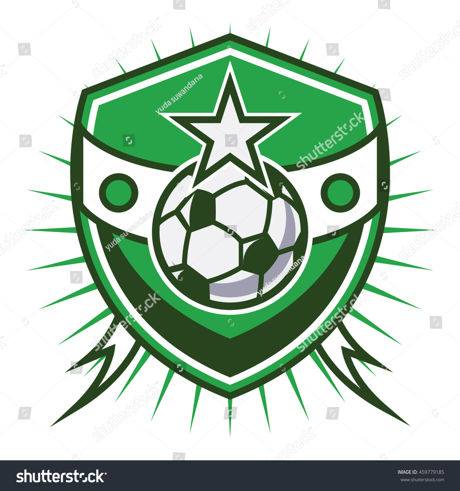 Soccer Logo Stock Vector (Royalty Free) 459779185 | Shutterstock