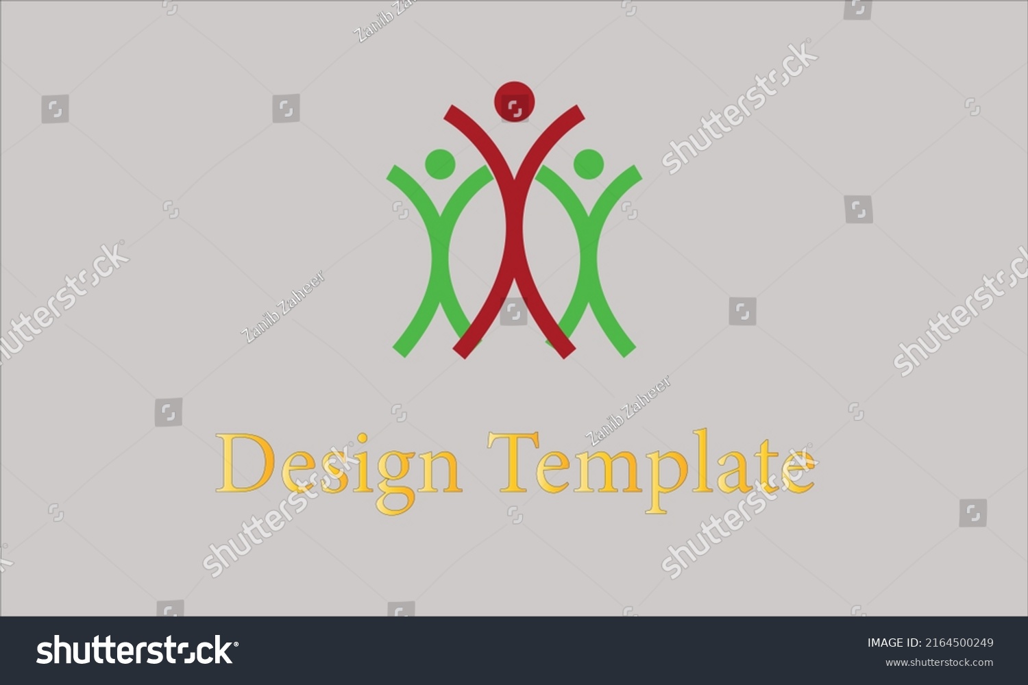 Social Icon Vector Monogram Logo Template Stock Vector (Royalty Free ...