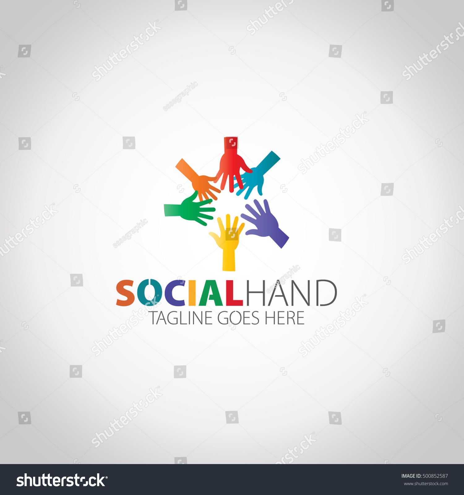 Social Logo Stock Vector (Royalty Free) 500852587 | Shutterstock
