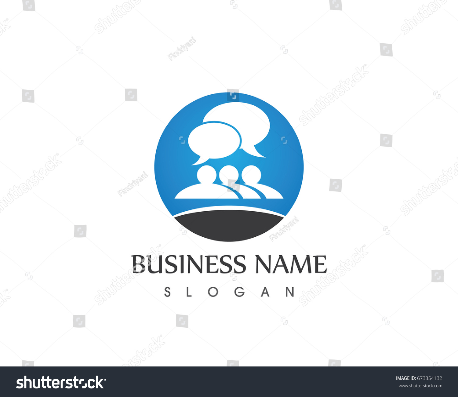Social People Logo Stock Vector (Royalty Free) 673354132