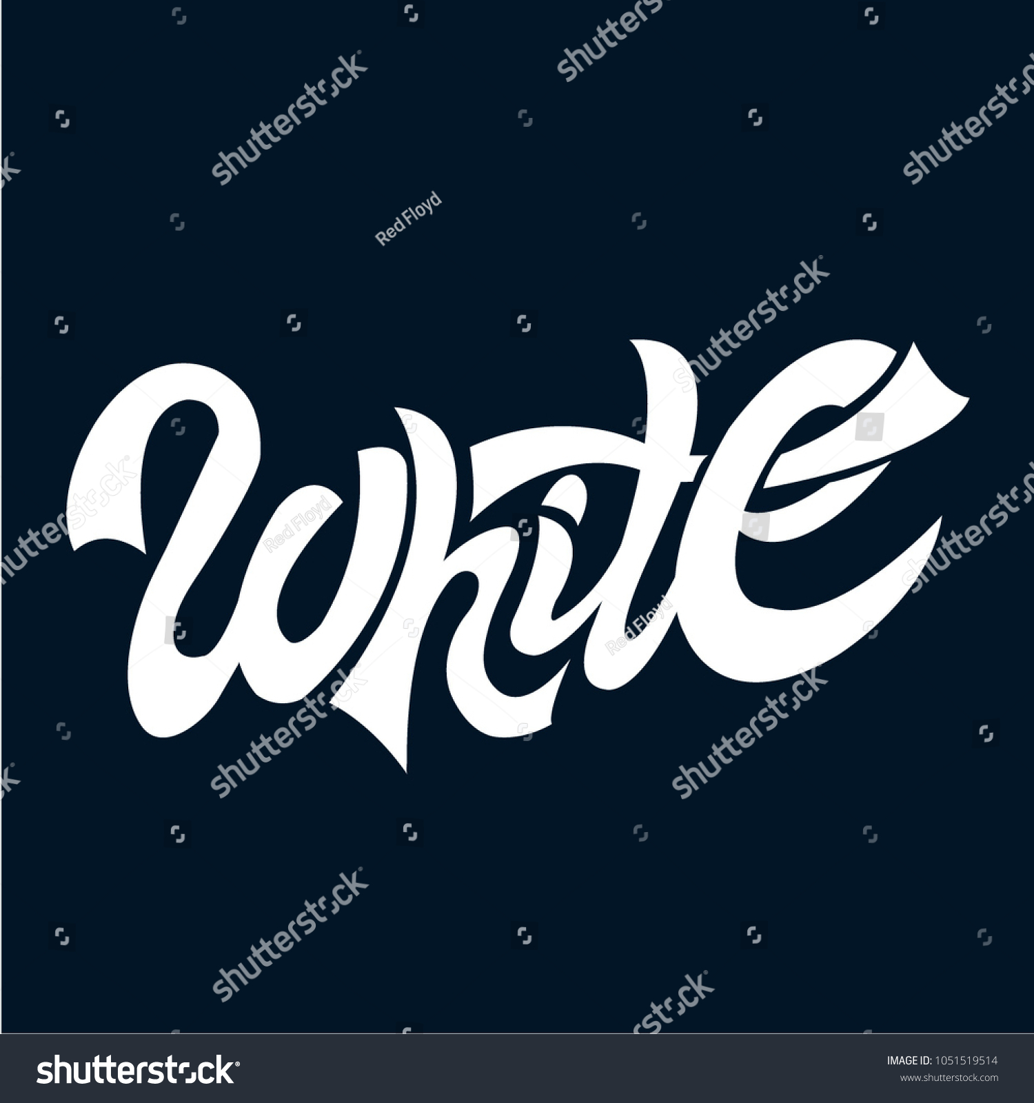 Soft White Lettering Logo Vector Type 스톡 벡터(로열티 프리) 1051519514 ...