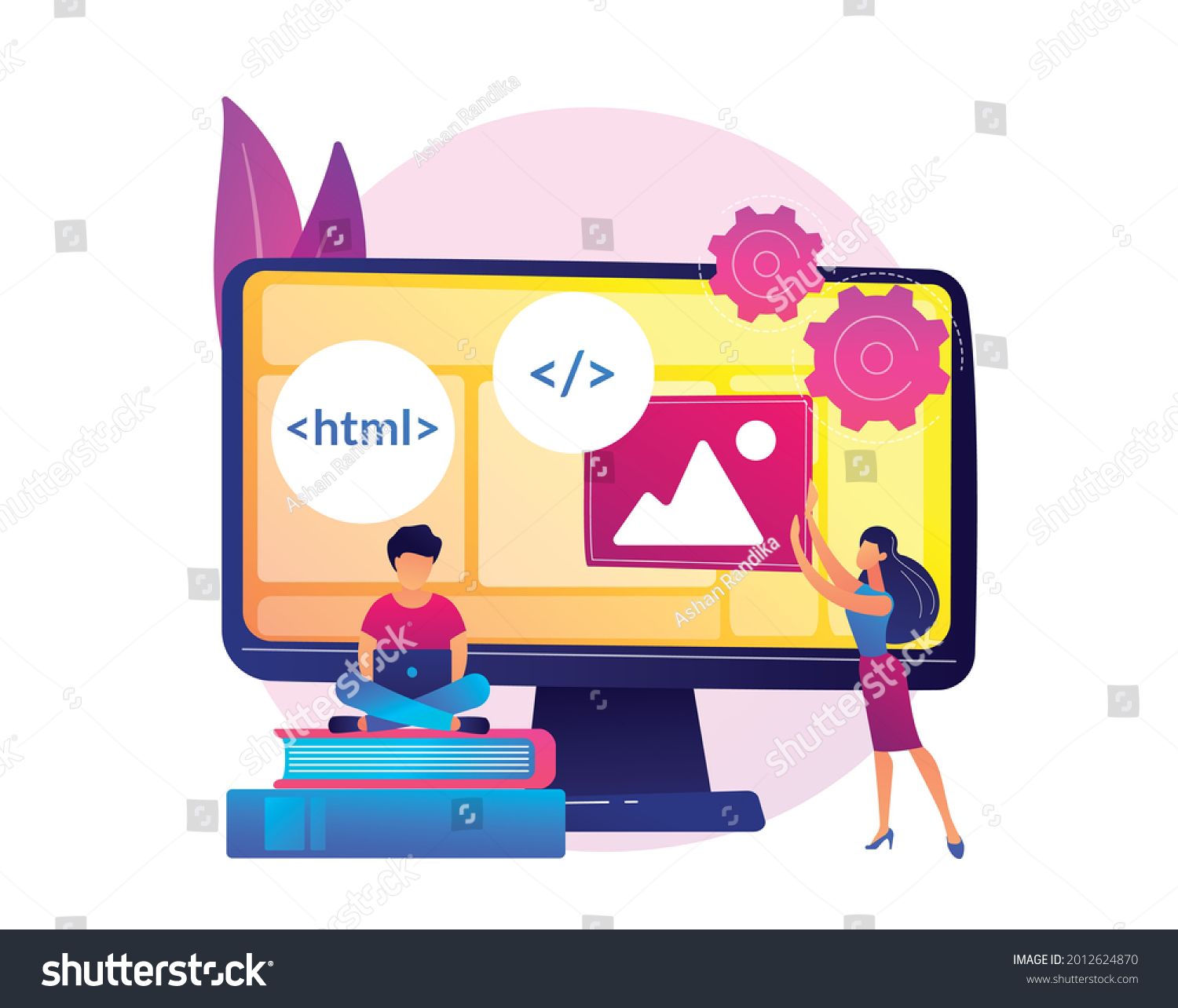 Software Engineer Concept Web Design Development Stock Vector (Royalty ... Software Engineer Concept Web Design Development Stock Vector (Royalty ...