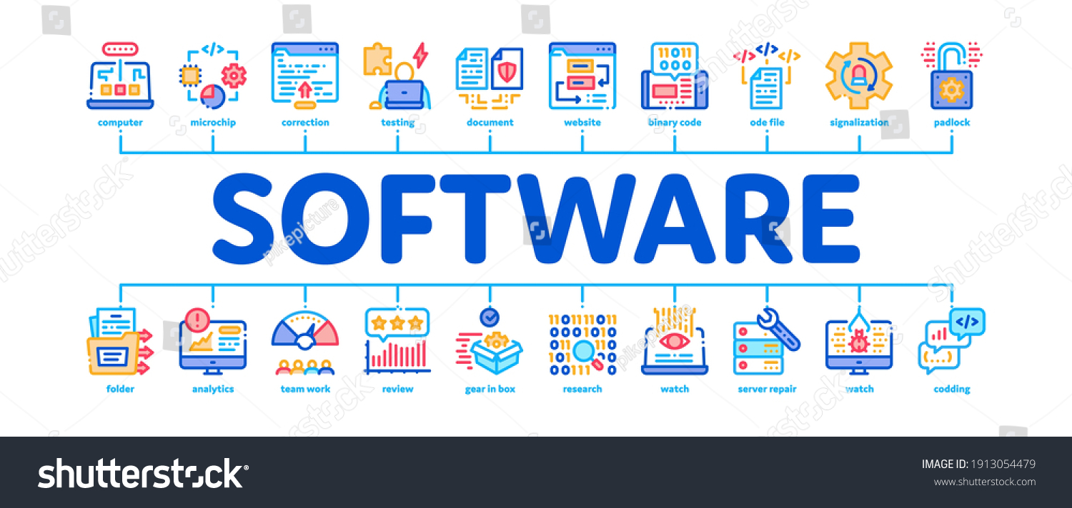 Prueba Y Análisis De Software Vector: vector de stock (libre de ...