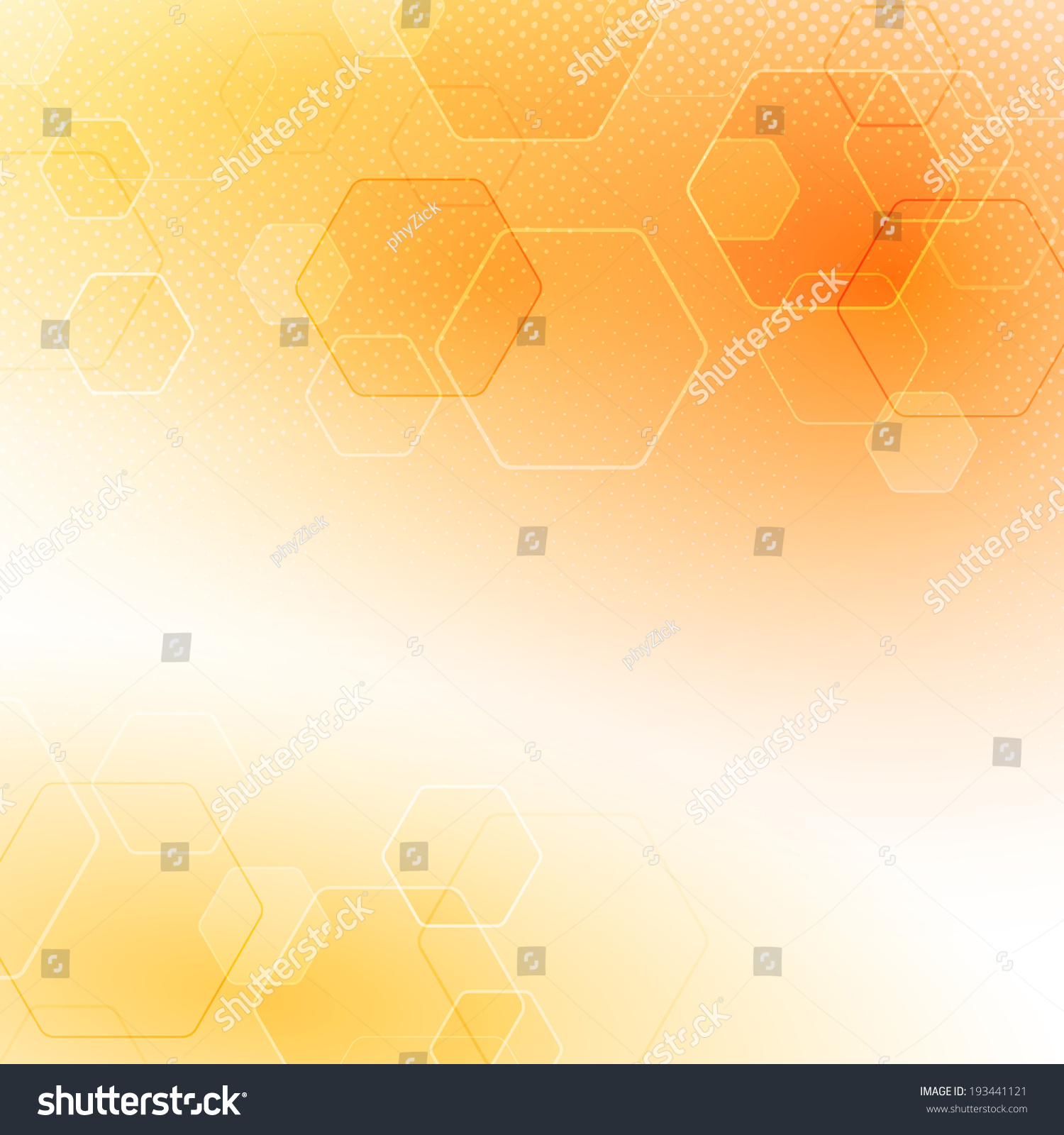 Solar Abstract Hexagon Background Vector Illustration: เวกเตอร์สต็อก ...