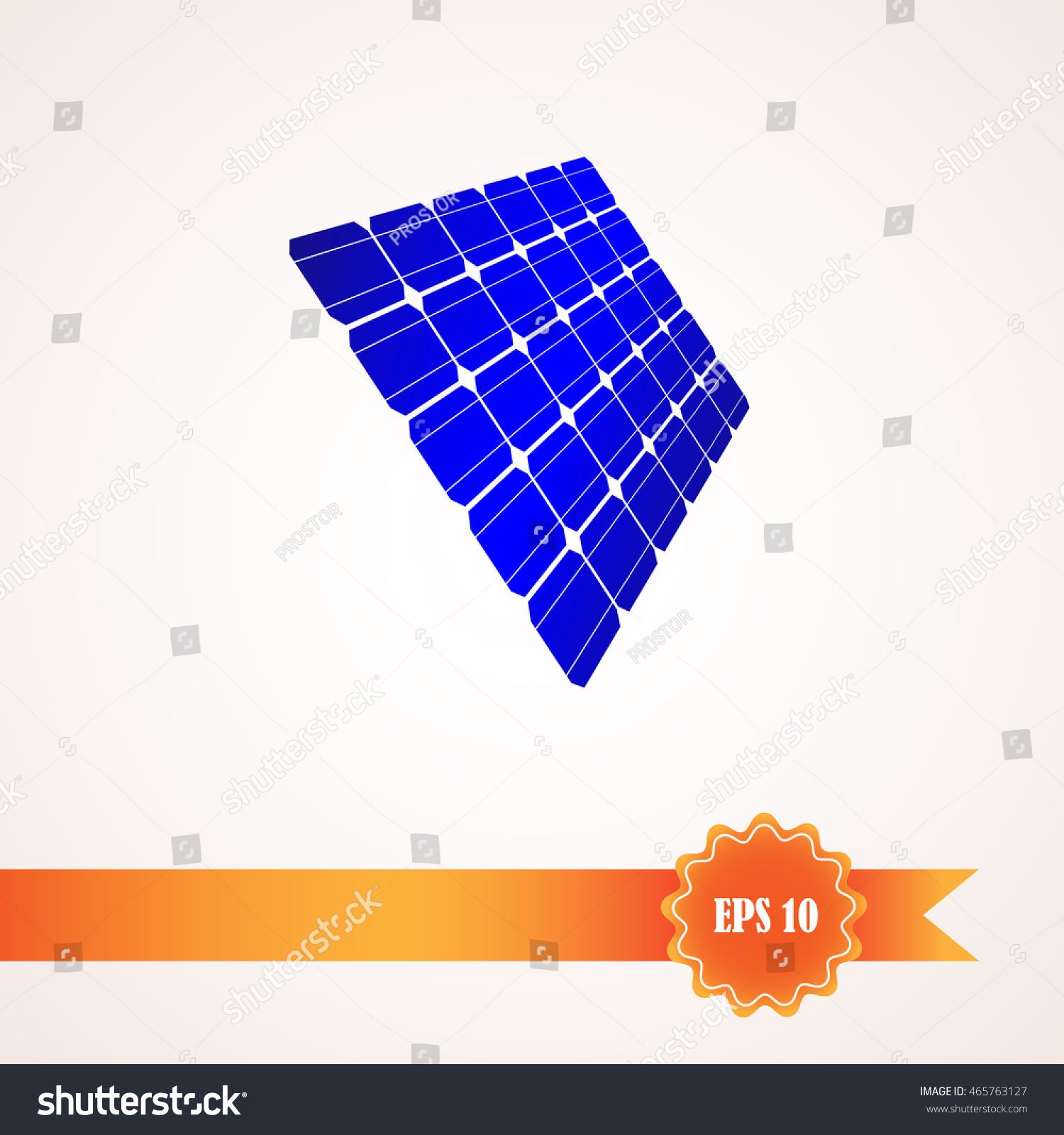 Solar Cell Solar Power Vector: vector de stock (libre de regalías ...