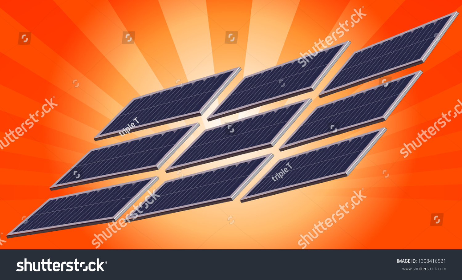 Solar Cells Vector Images: vector de stock (libre de regalías ...