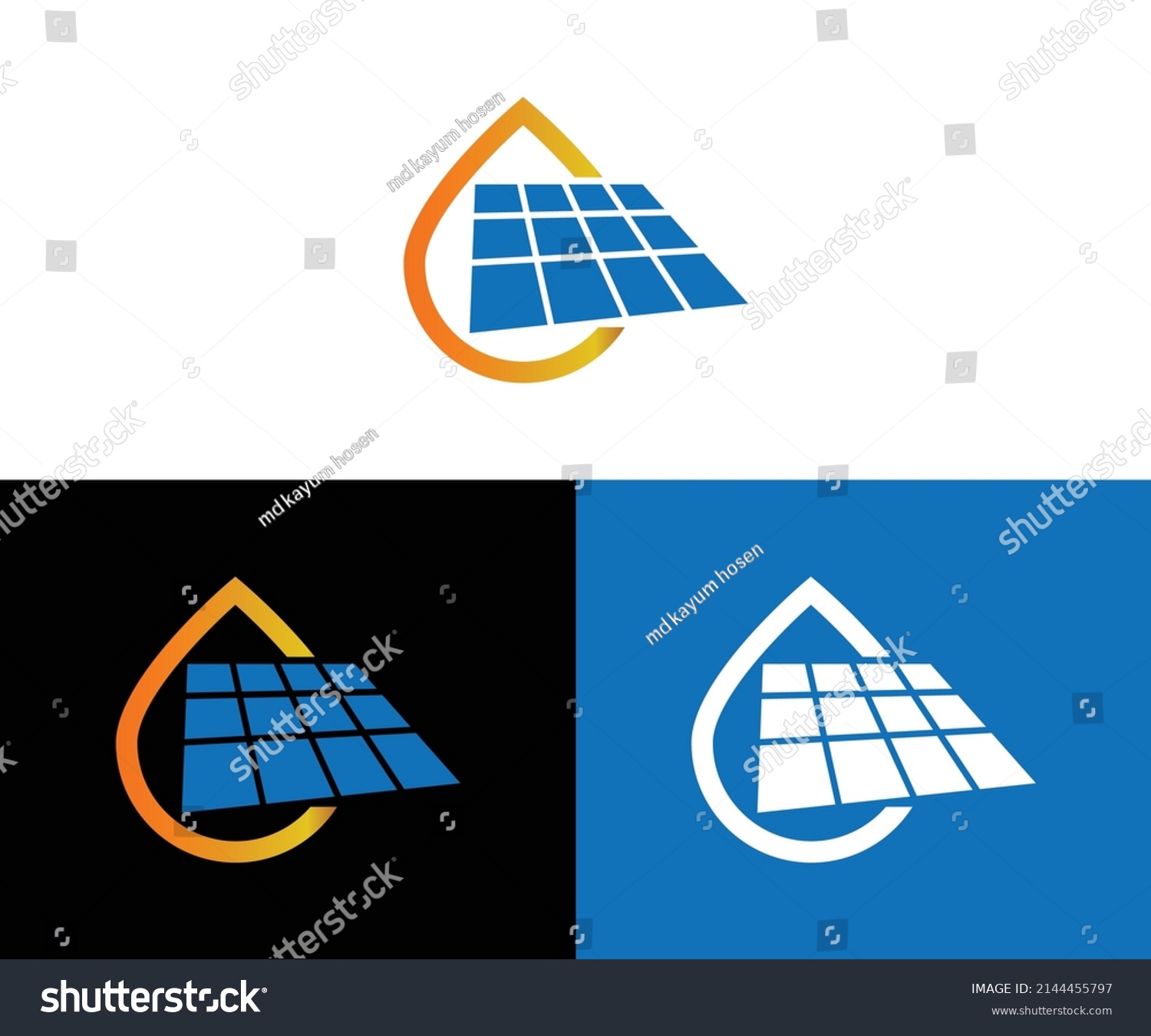 Solar Energy Solar Logo Vector Stock Vector (Royalty Free) 2144455797 ...