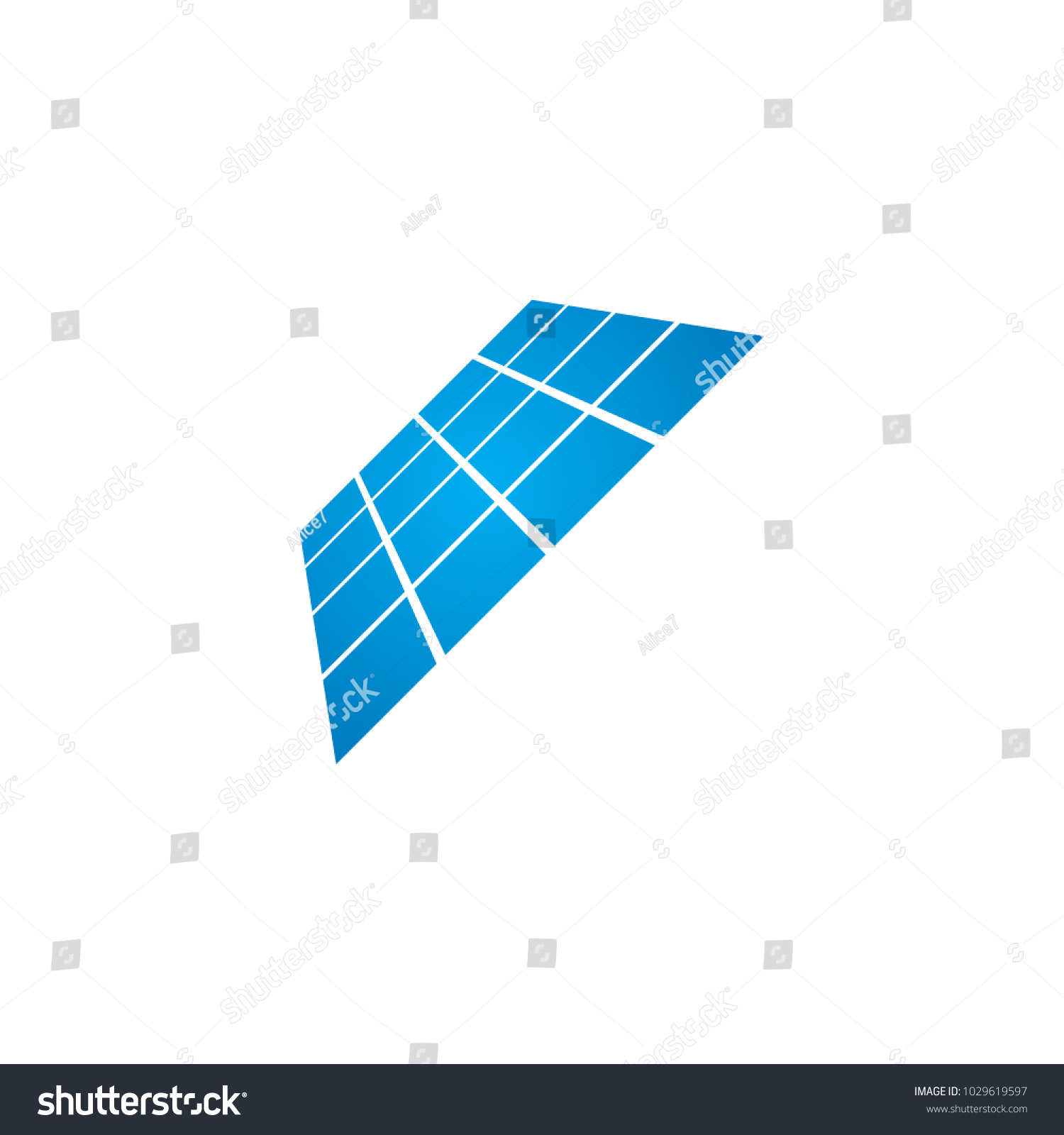Solar Panelsolar Cell Logo Design Vector Stock Vector (Royalty Free ...