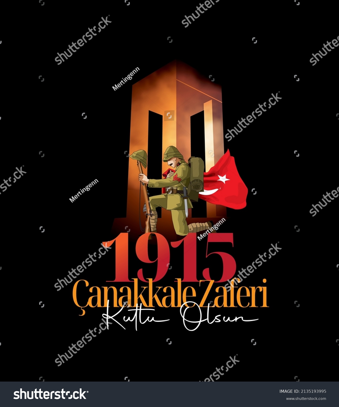 Soldier Vector Illustration Canakkale Victory Martyrs Stock Vector ... Soldier Vector Illustration Canakkale Victory Martyrs Stock Vector ...