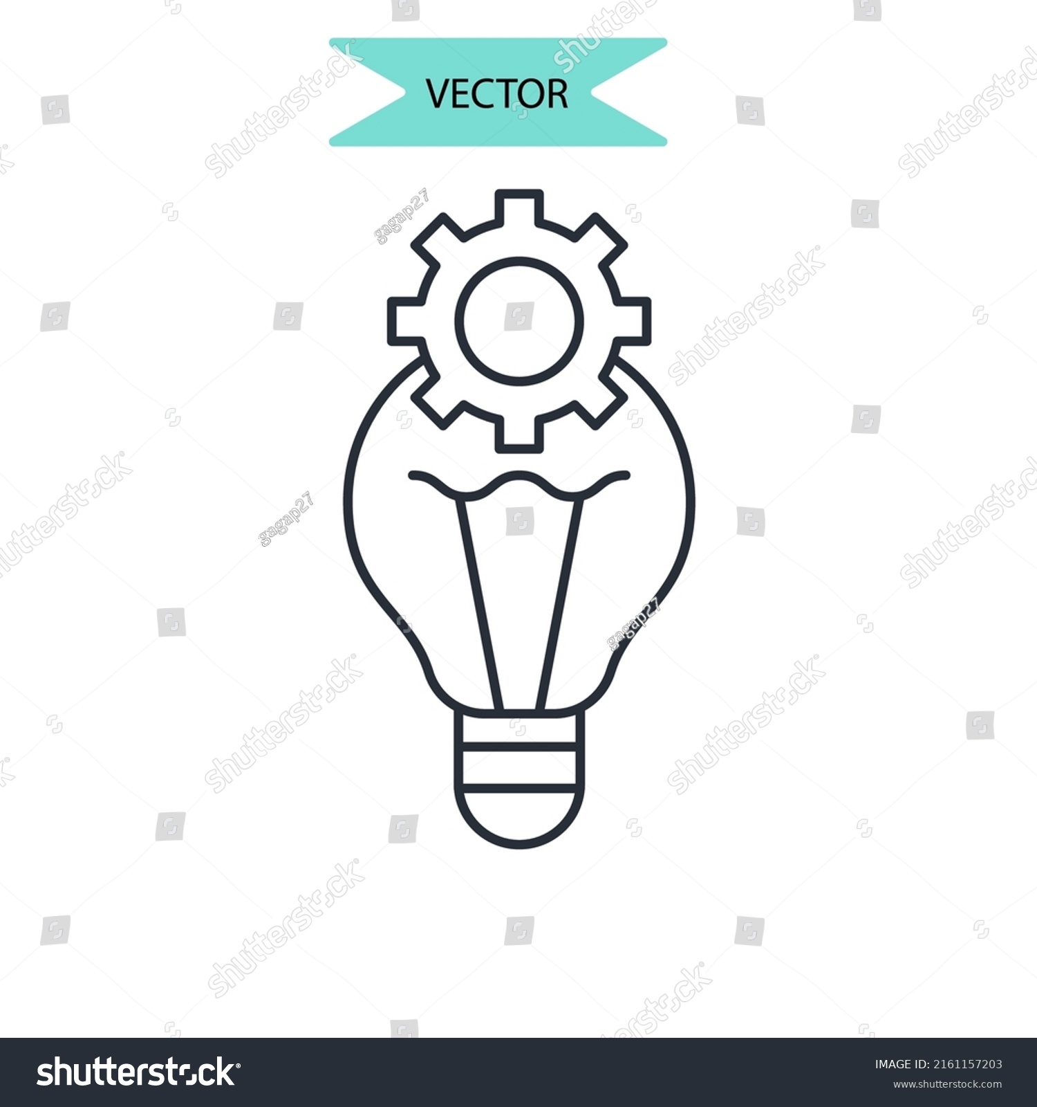 Solution Icons Symbol Vector Elements Infographic Stock Vector (Royalty ...