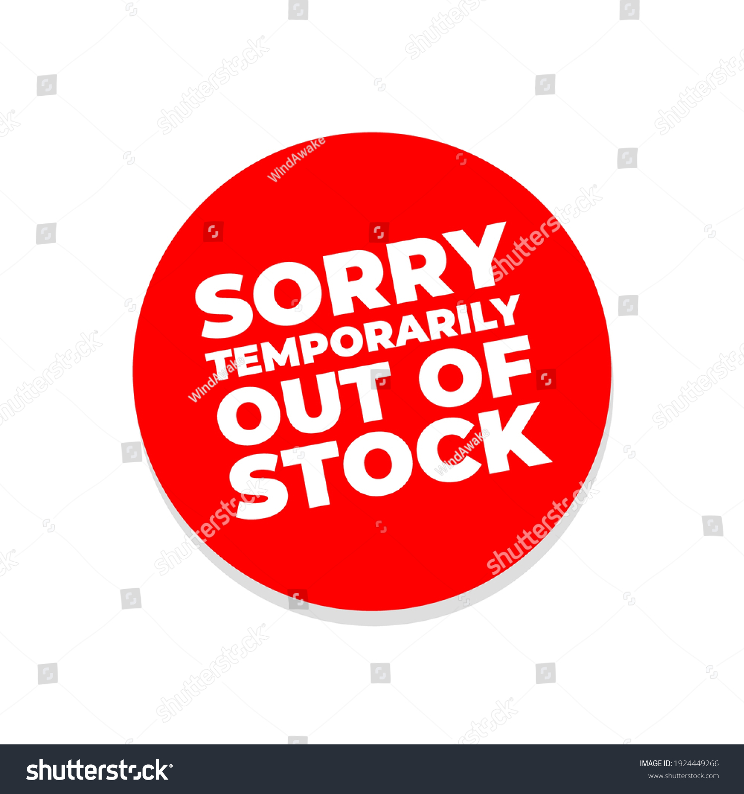 Sorry Temporarily Out Stock Sign Stock Vector (Royalty Free) 1924449266 Sorry Temporarily Out Stock Sign Stock Vector (Royalty Free) 1924449266