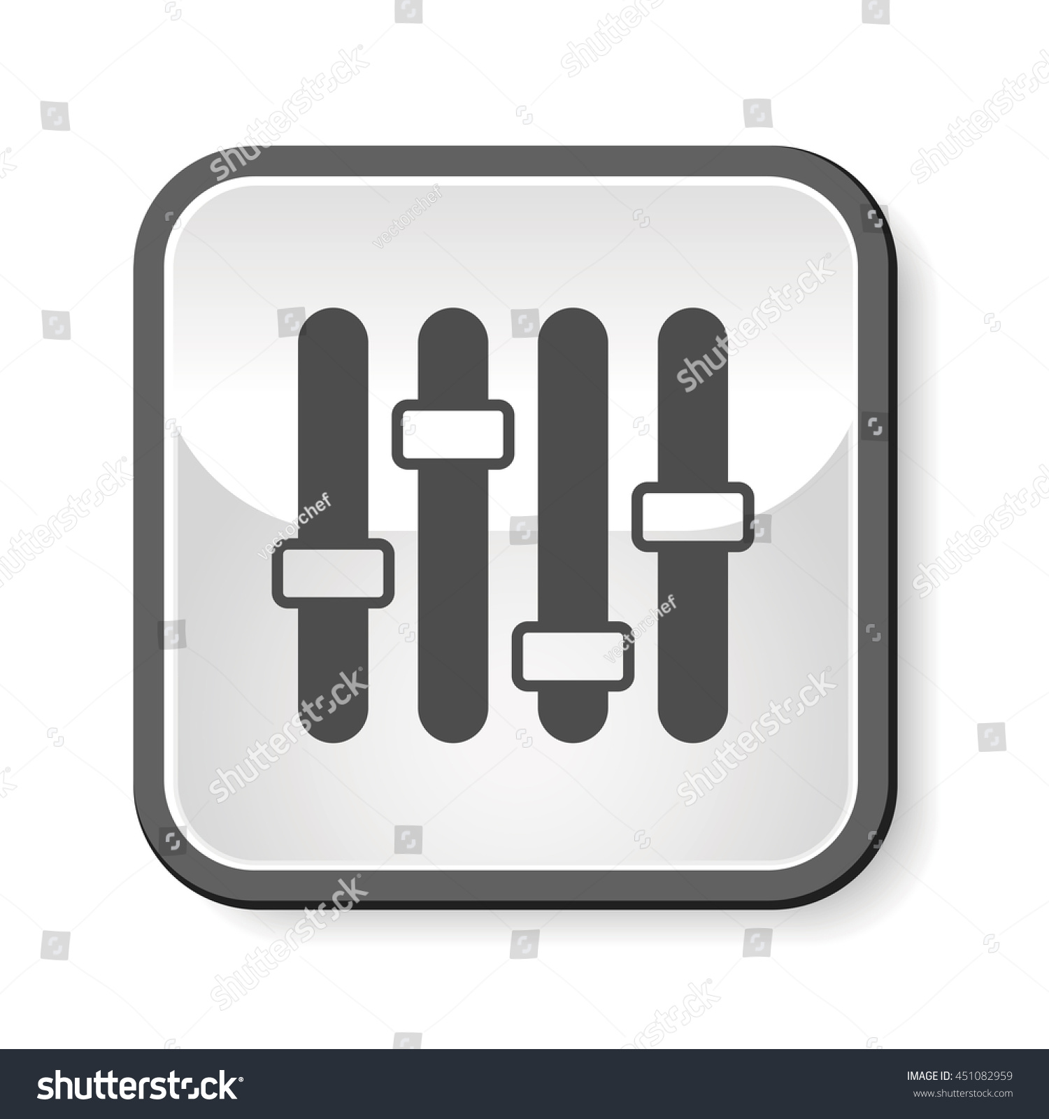 Sound Control Icon Stock Vector (Royalty Free) 451082959 | Shutterstock