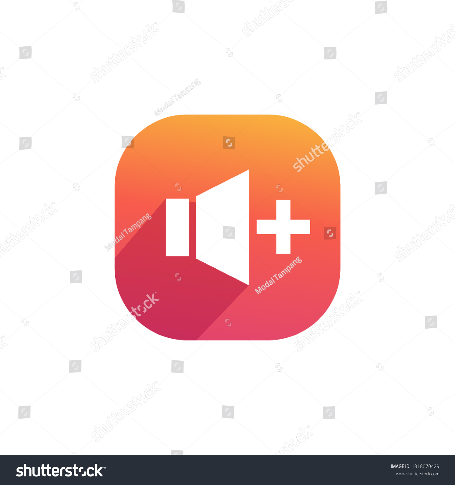 Sound Logo Design Stock Vector (Royalty Free) 1318070429