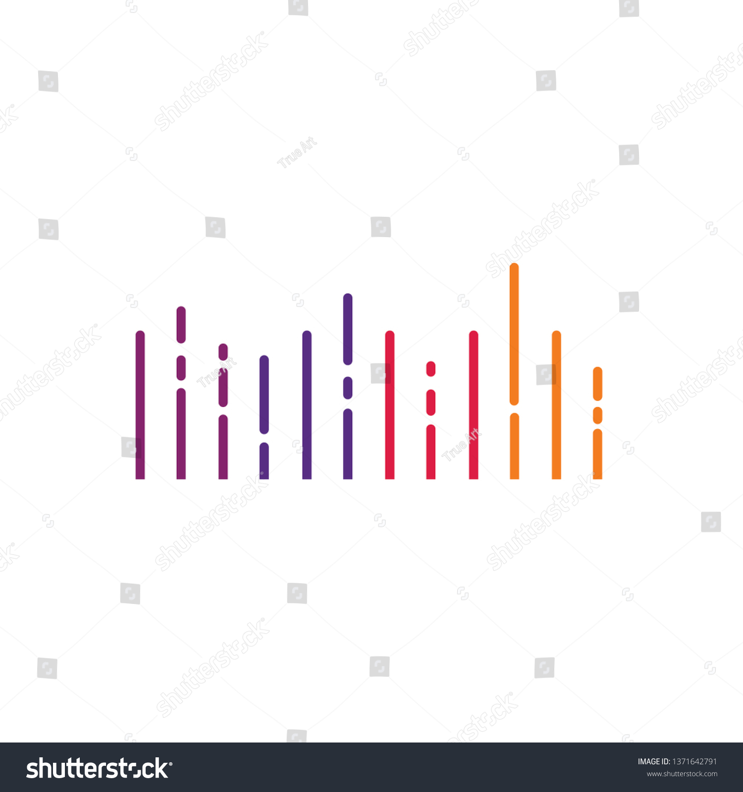 Sound Logo Design Vector Stock Vector (Royalty Free) 1371642791 ...