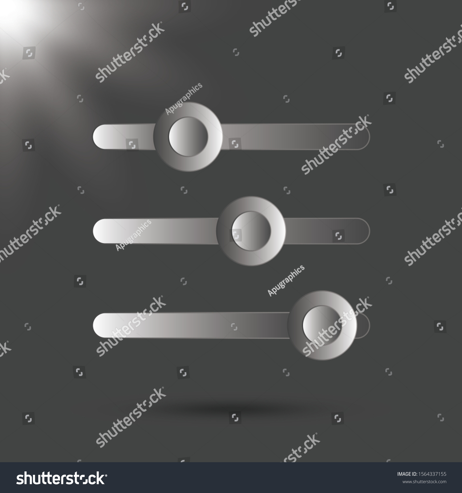 Sound Mixer Controller Vector Sound Mixer: vector de stock (libre de ...