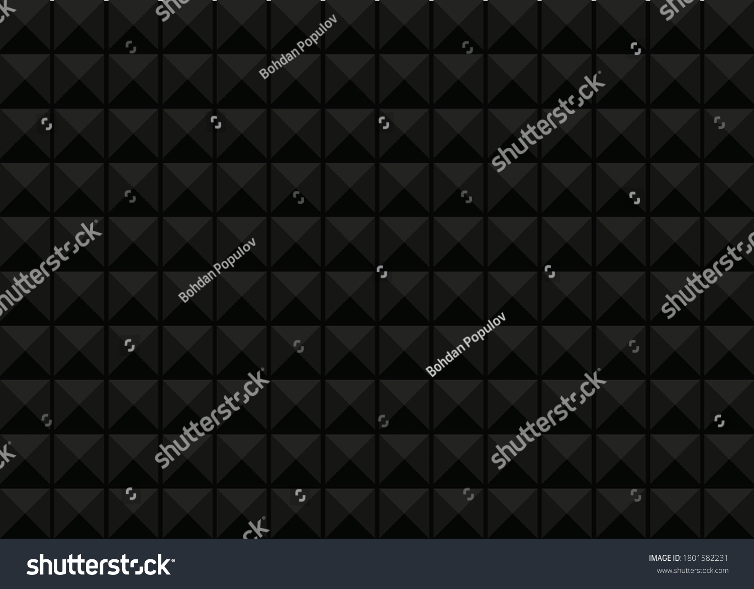 Sound Recording Studio Wall Vector Background Stock Vector (Royalty ...