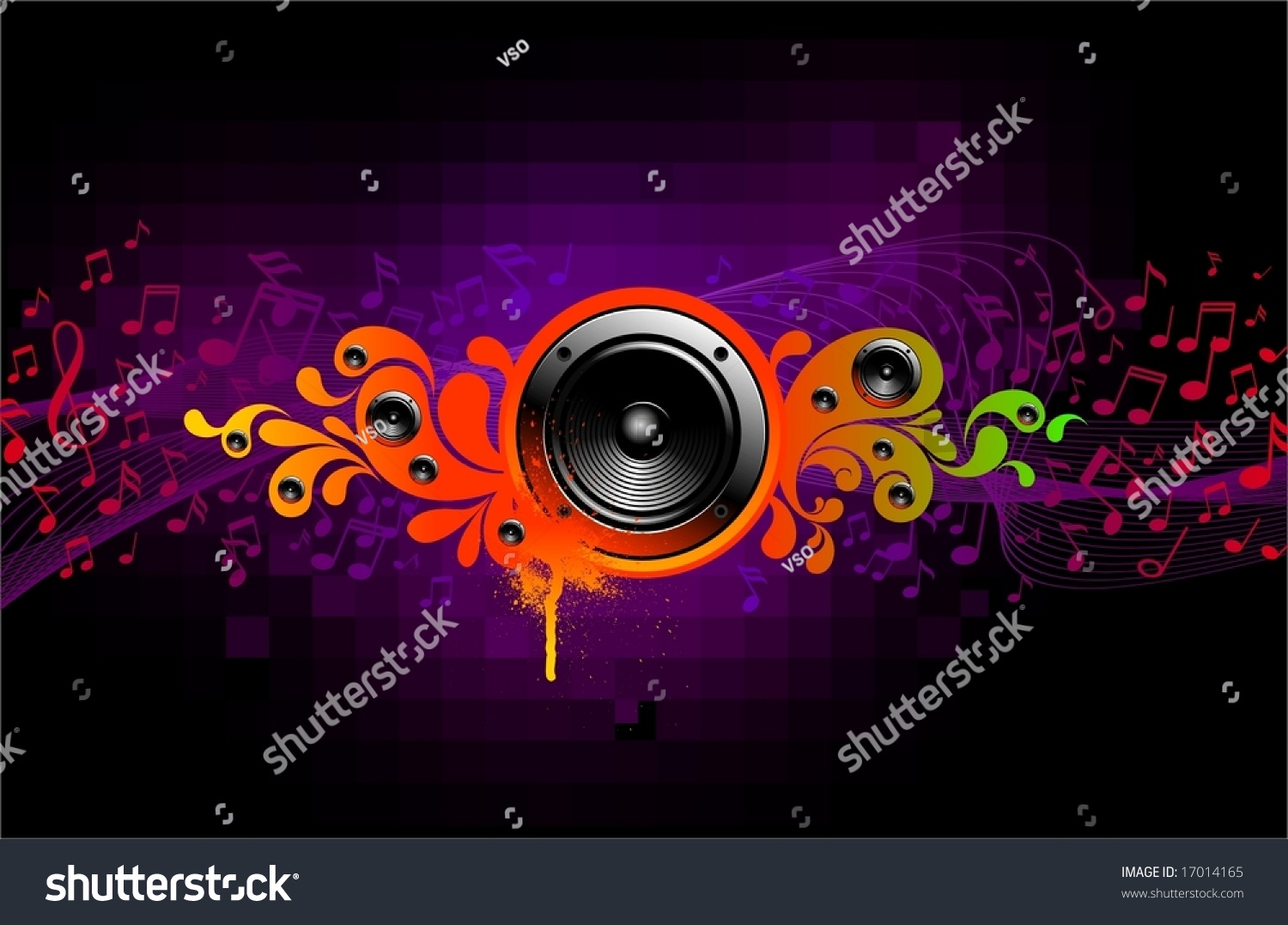 Sound Splash Stock Vector (Royalty Free) 17014165