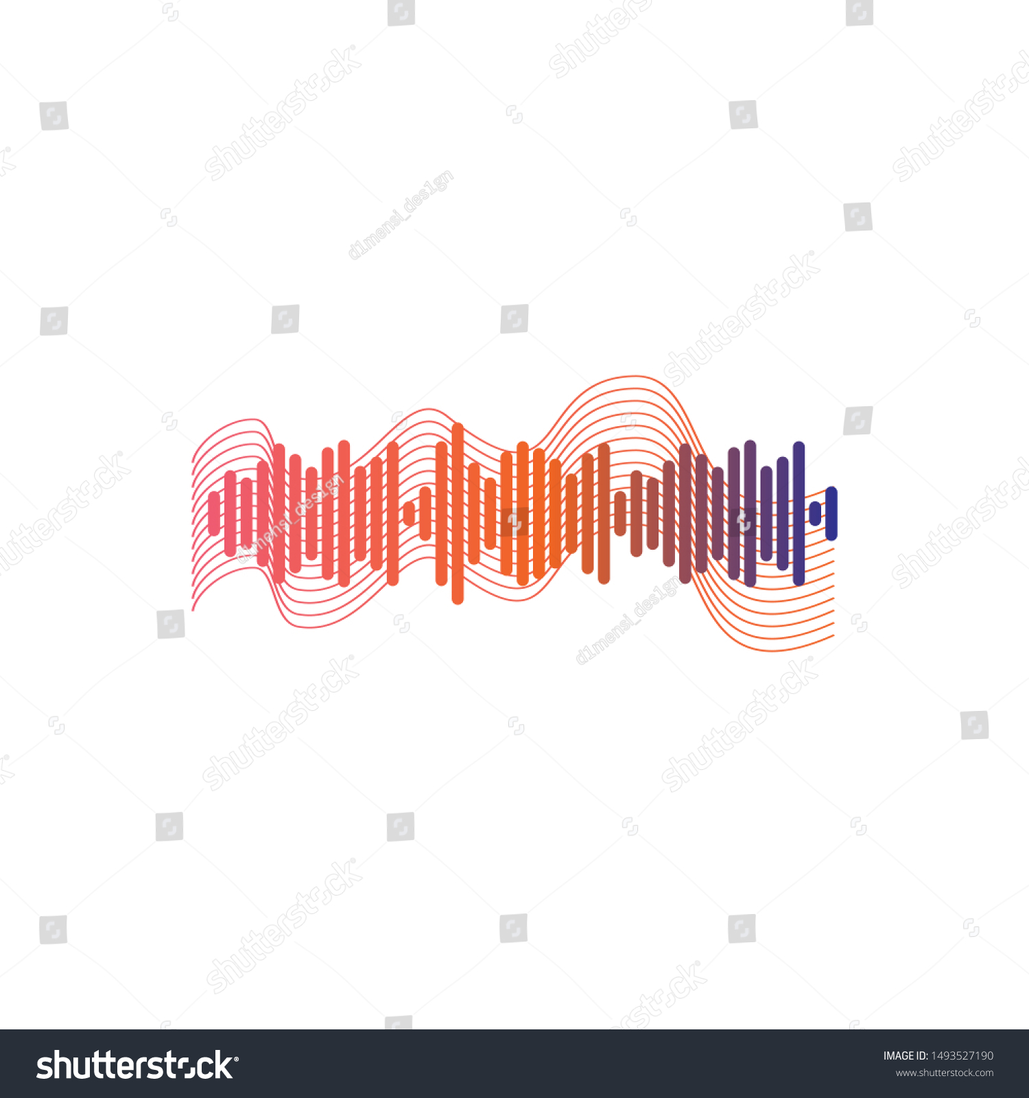 Sound Wave Beat Logo Design Vector: เวกเตอร์สต็อก (ปลอดค่าลิขสิทธิ์ ...