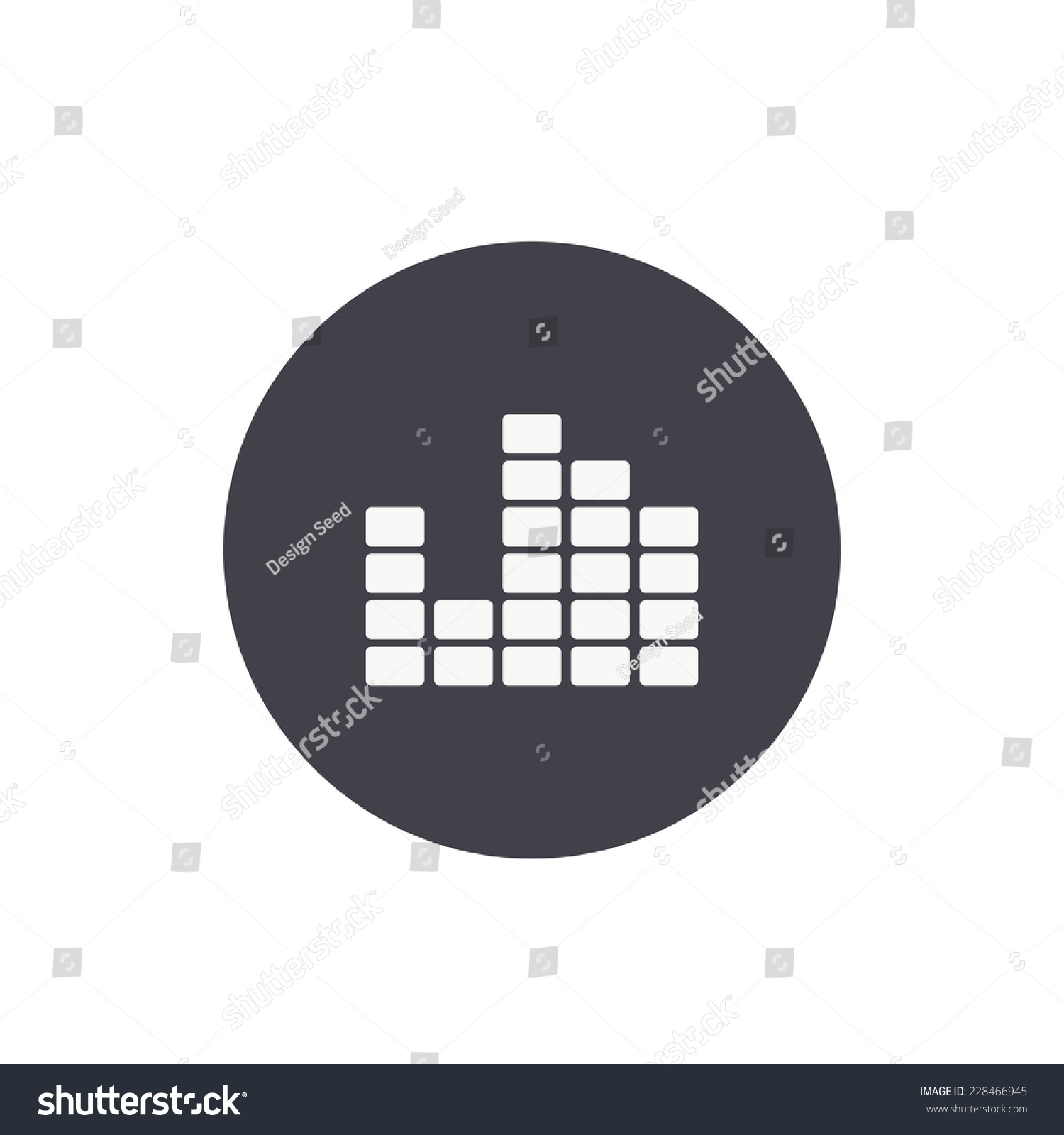 Sound Wave Icon Stock Vector (Royalty Free) 228466945 | Shutterstock