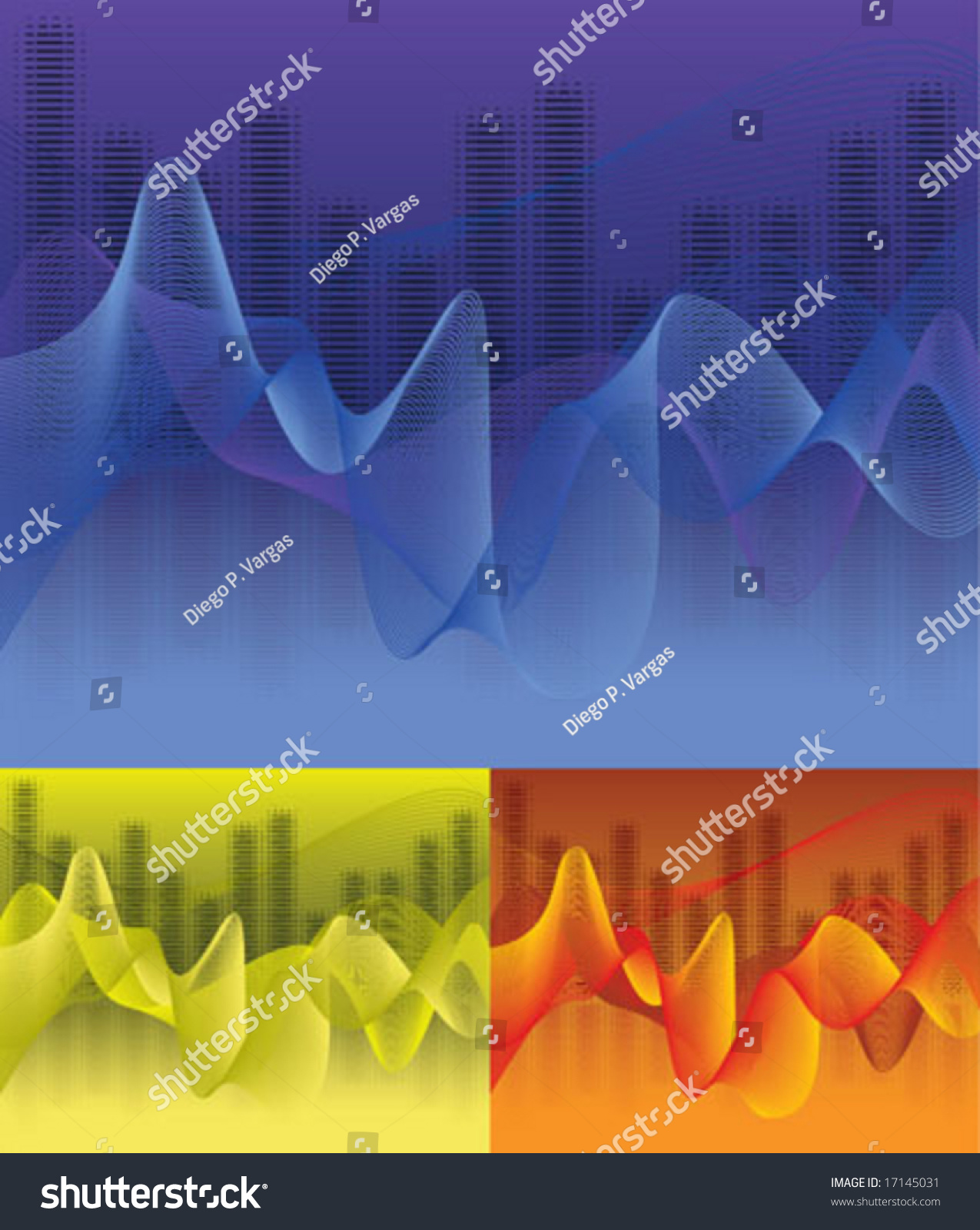 Sound Waveform Stock Vector (Royalty Free) 17145031 | Shutterstock