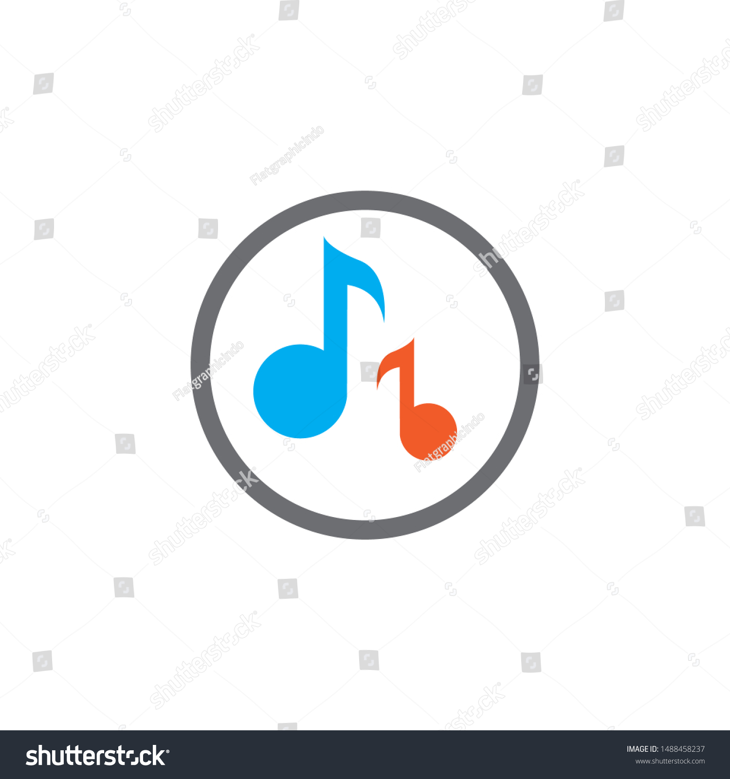 Soundwave Illustration Logo Icon Vector Template Stock Vector (Royalty ...