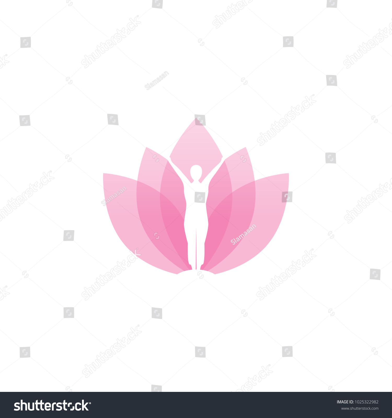 Spa Aesthetic Logo Design Template Vector: vetor stock (livre de ...