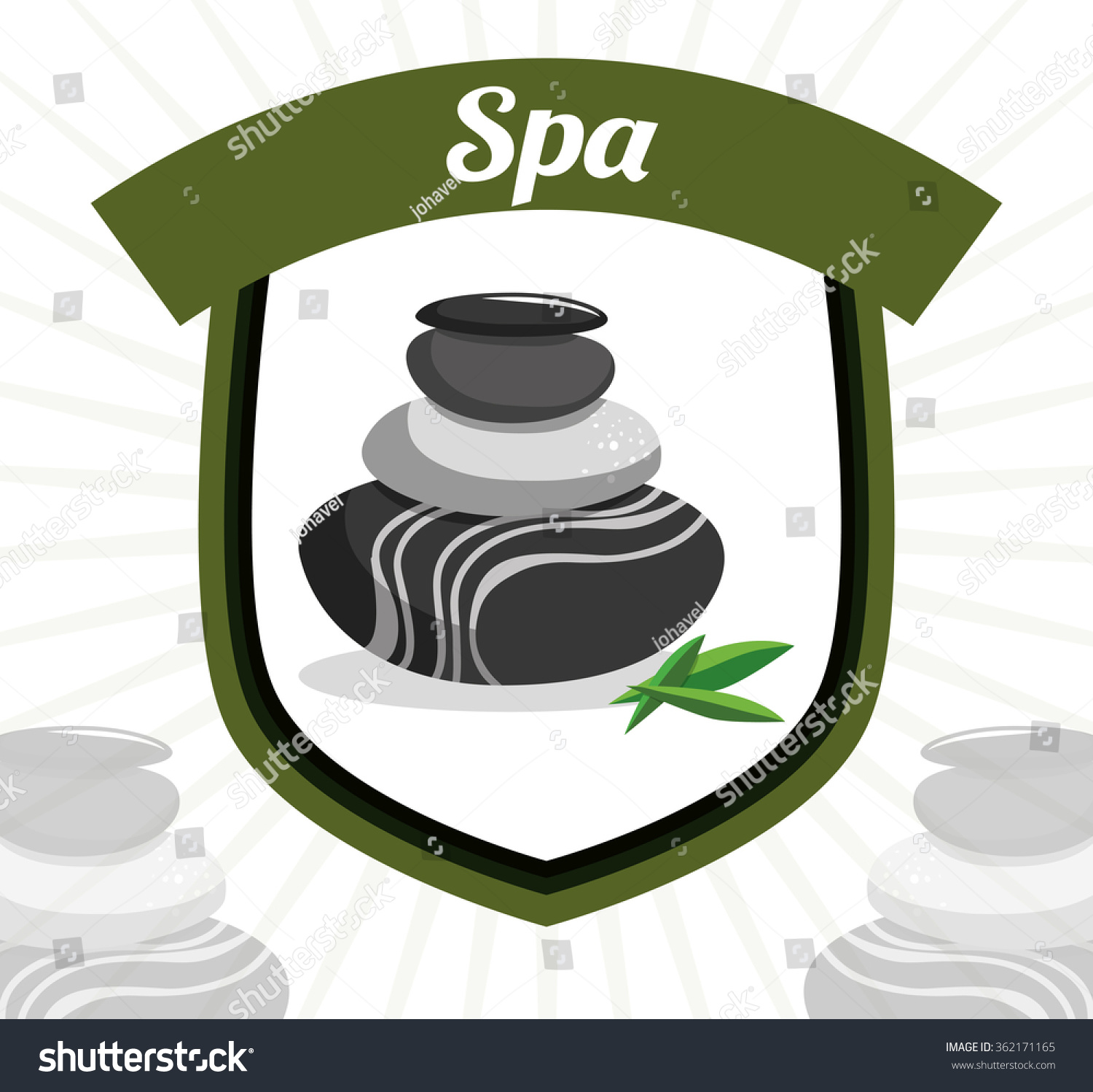 Spa Center Design Stock Vector (Royalty Free) 362171165 | Shutterstock