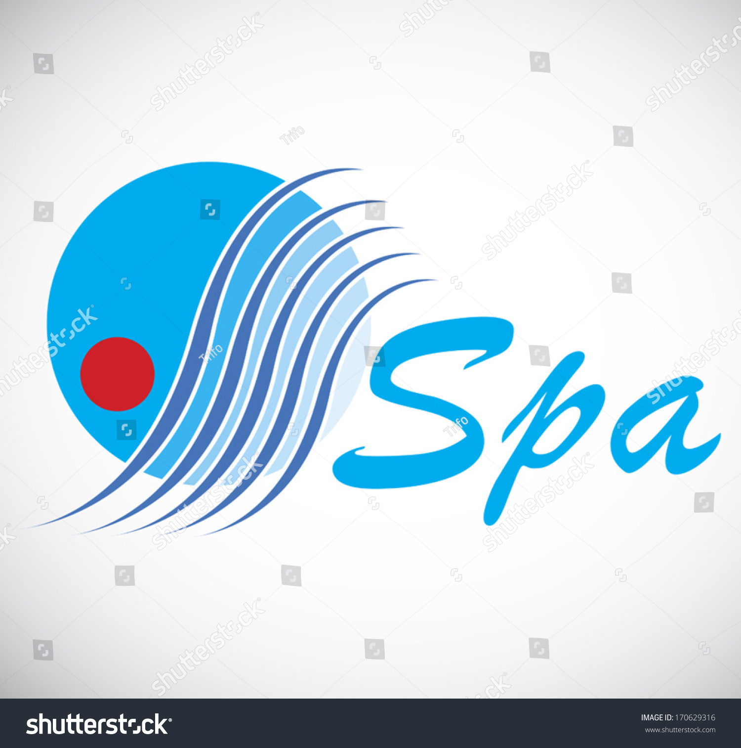 Spa Hotel Logo Stock Vector (Royalty Free) 170629316 | Shutterstock