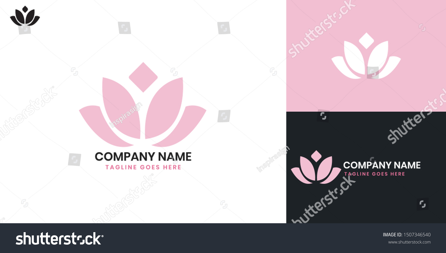 Spa Logo All Elements On This Stock Vector (Royalty Free) 1507346540 ...