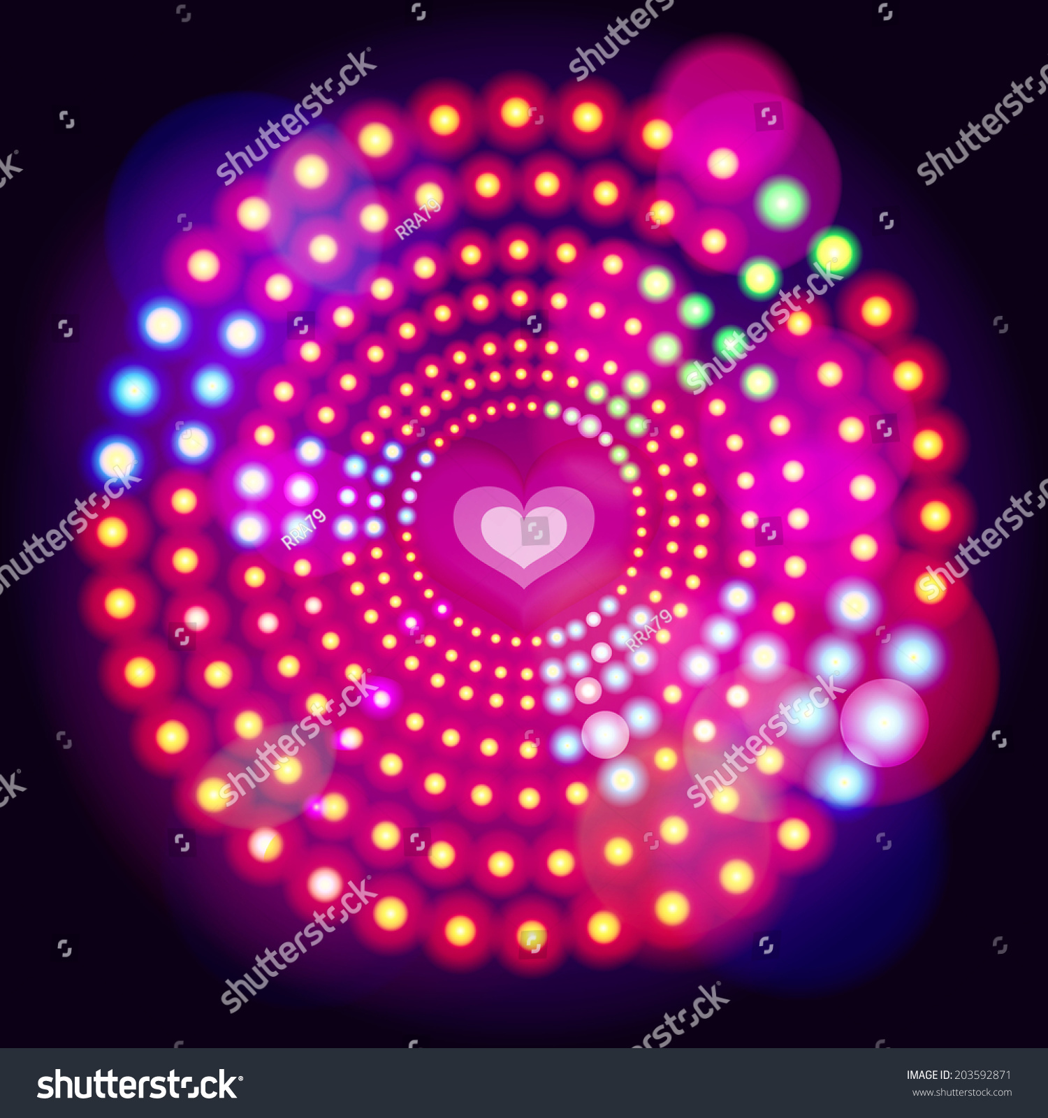 Space Background Light Line Stock Vector (Royalty Free) 203592871