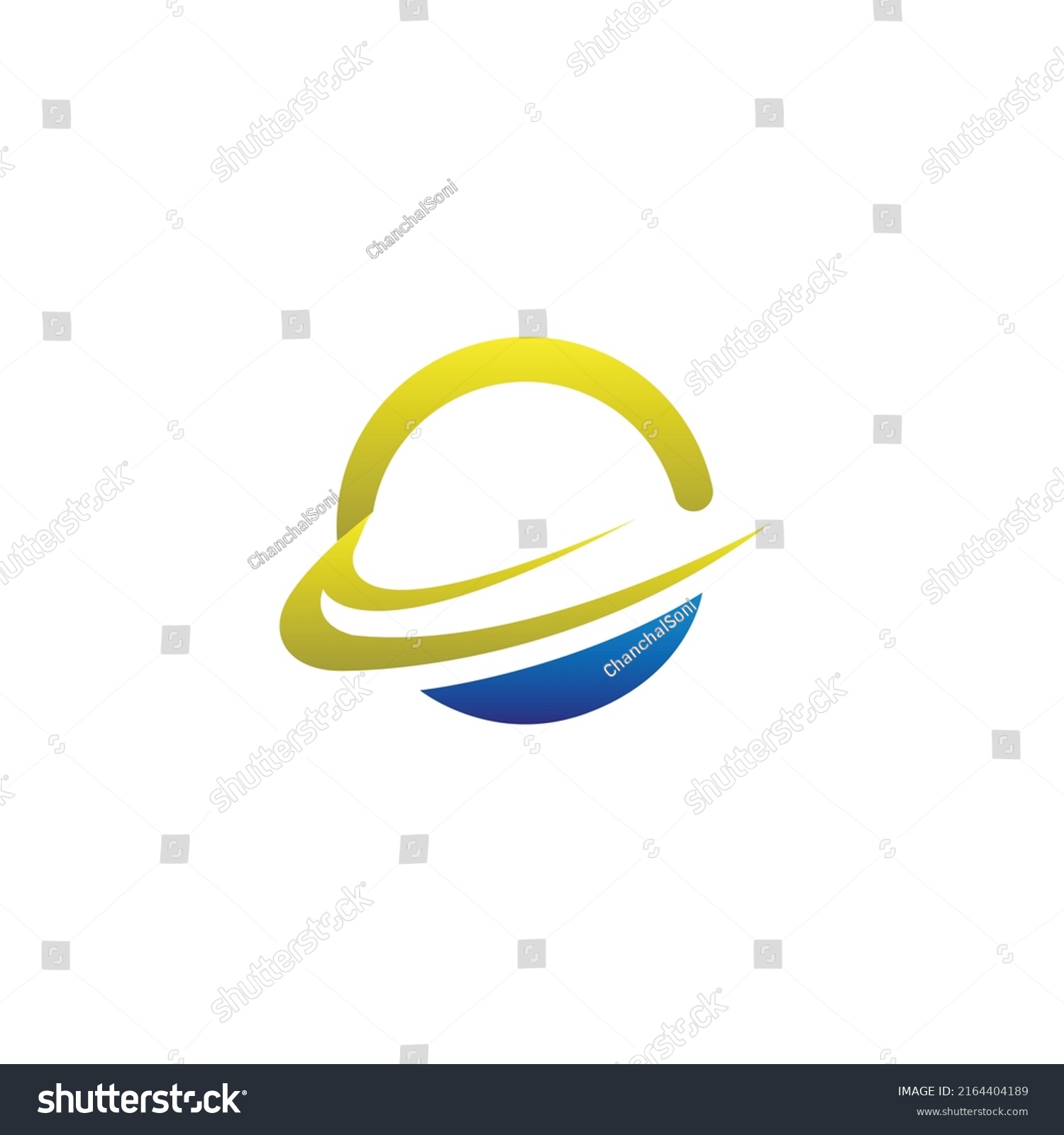 Space Galaxy Logo Design Vector Stock Vector (Royalty Free) 2164404189 ...