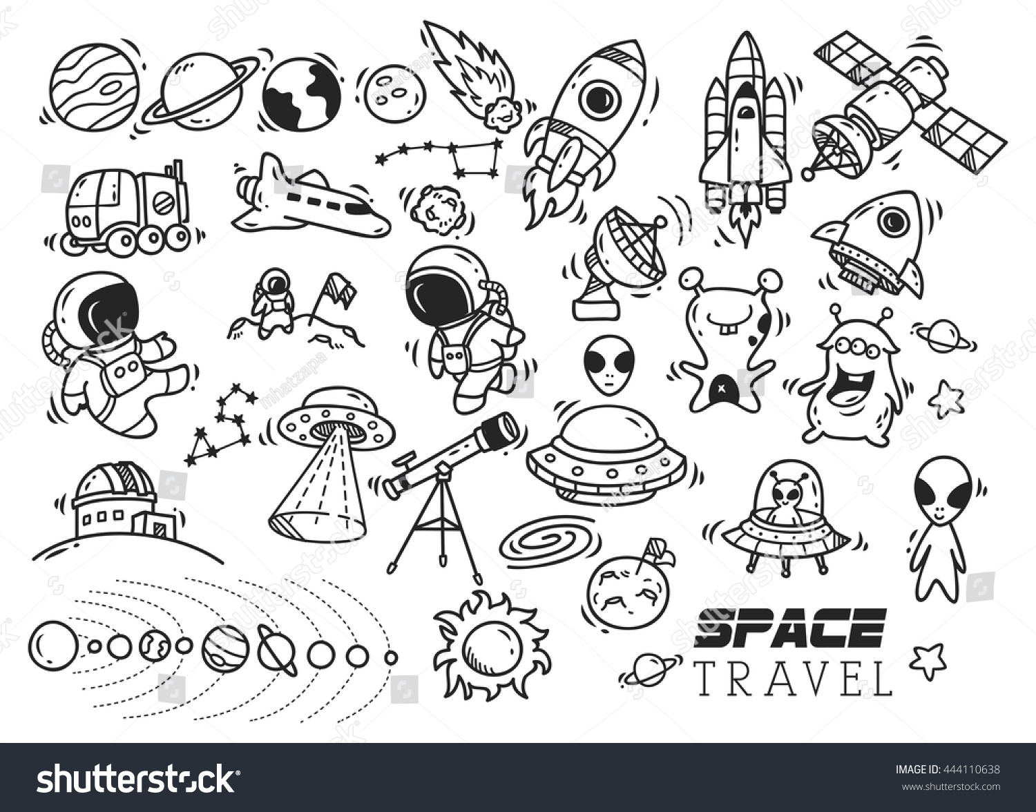 36,181 Astronaut doodle Images, Stock Photos & Vectors | Shutterstock