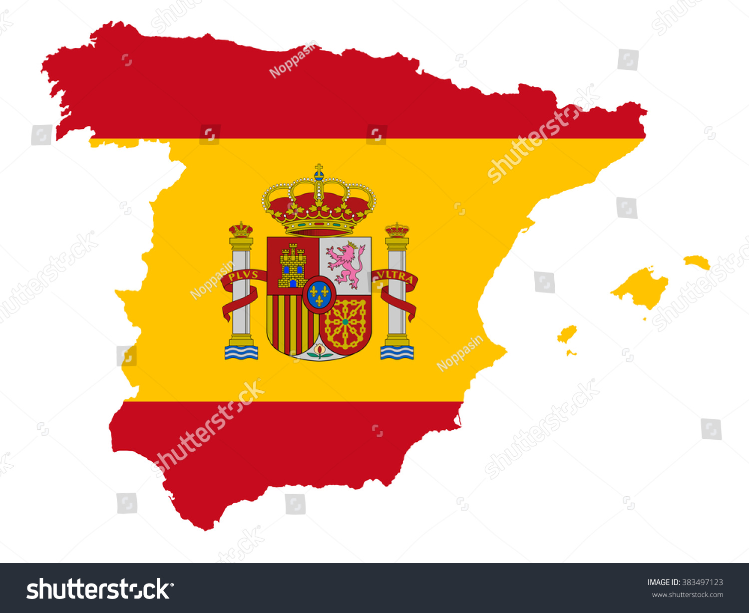 Spain_map_flag 이미지, 스톡 사진 및 벡터 | Shutterstock