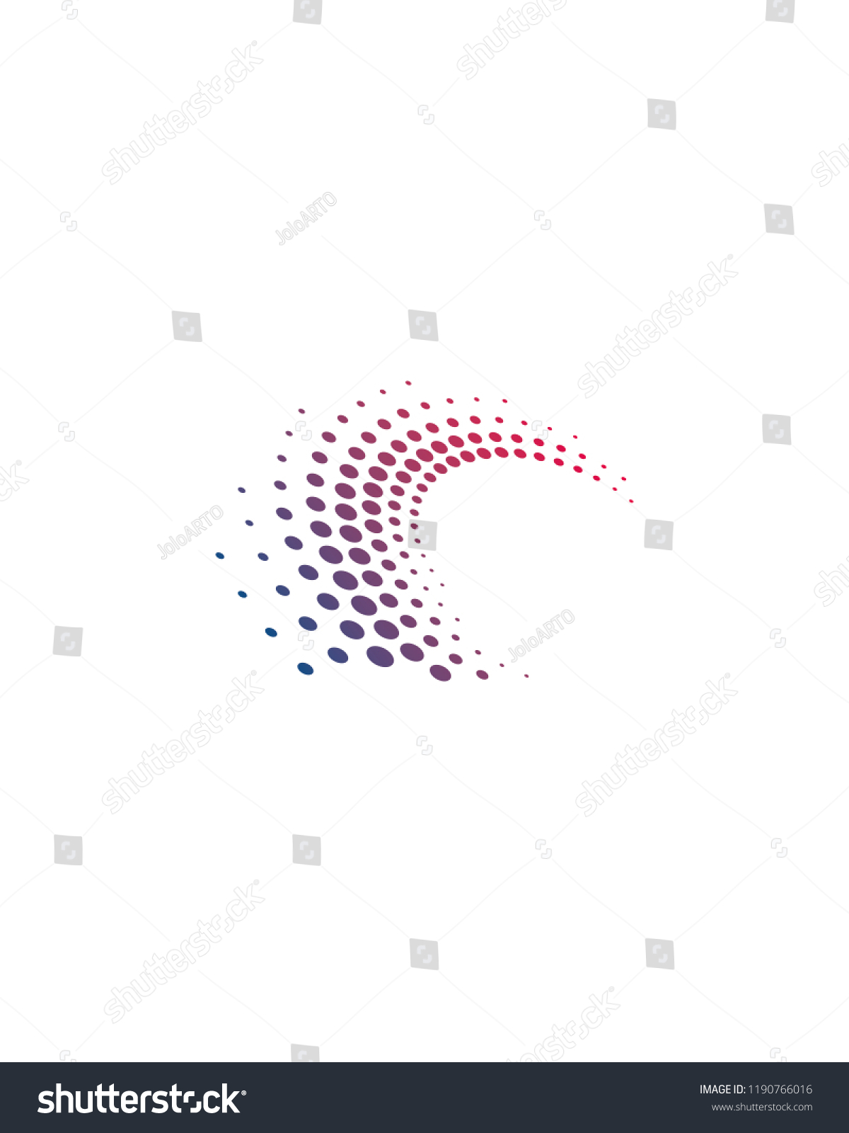 Spark Dot Abstract Logo Template Stock Vector (Royalty Free) 1190766016 ...