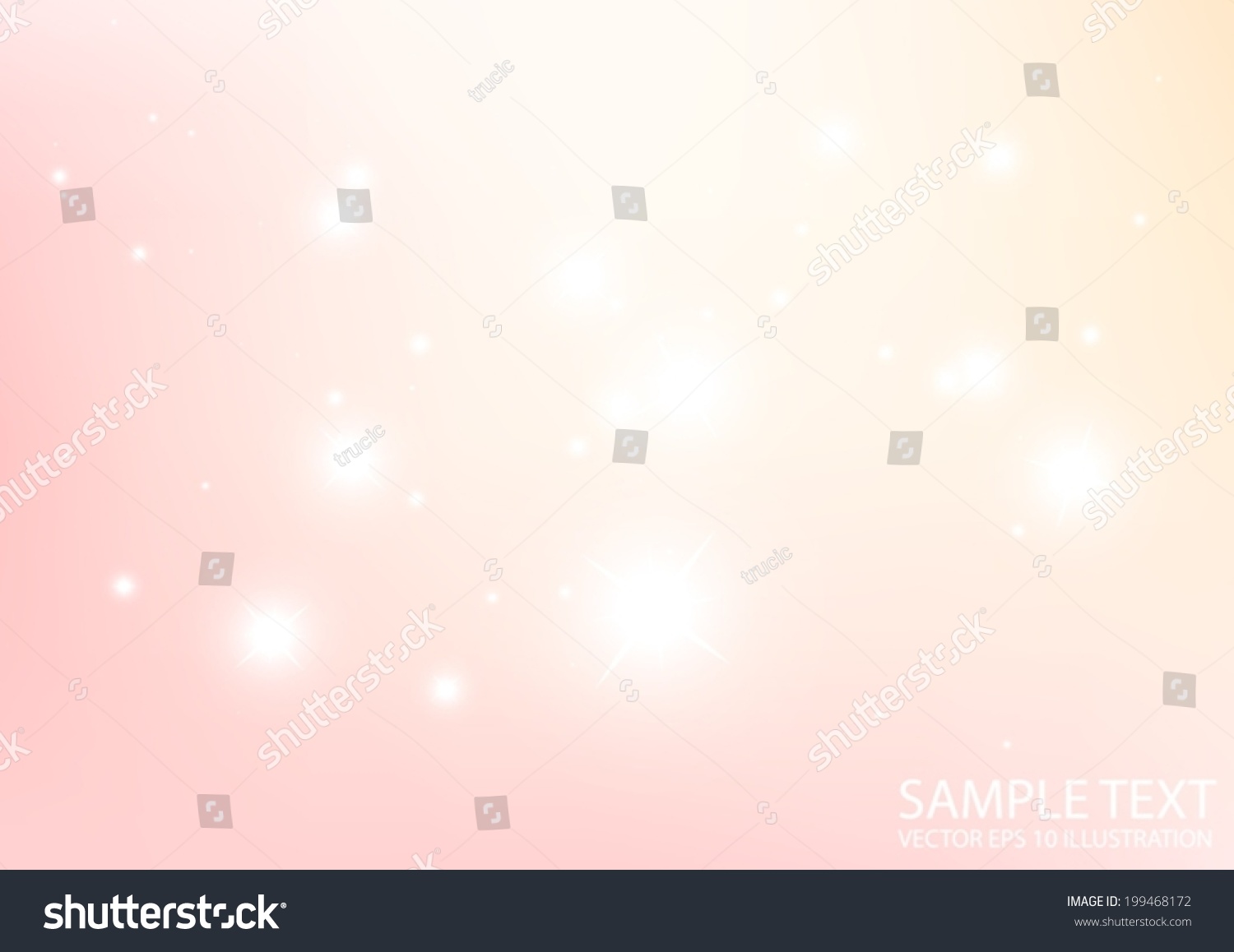 Sparkling Vector Light Colored Space Background Stock Vector (Royalty ...