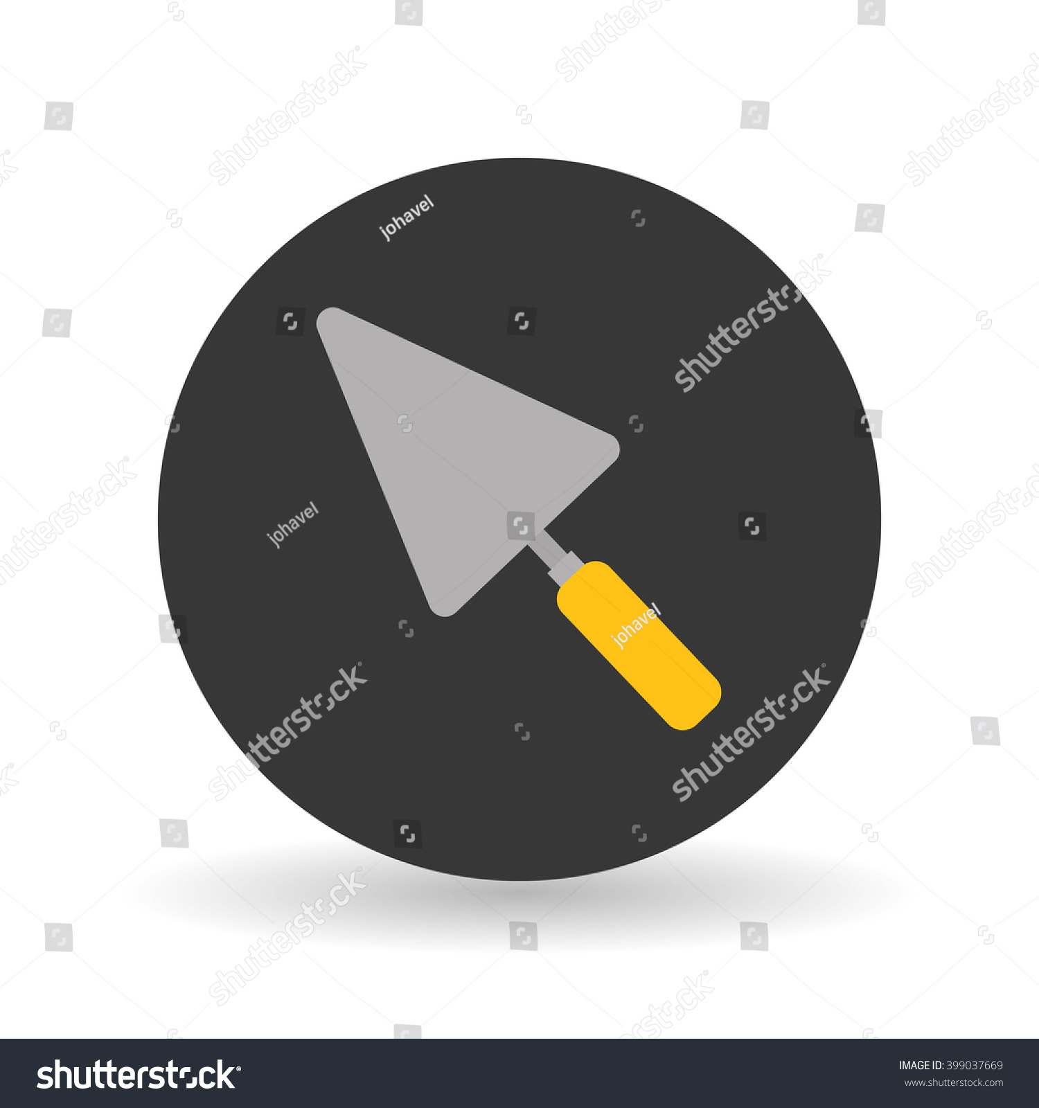Spatula Tool Design Vector Illustration Stock Vector (Royalty Free ...