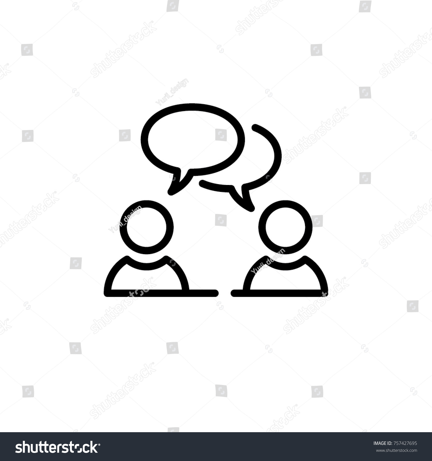 13,788 Two people talking icons Images, Stock Photos & Vectors ...