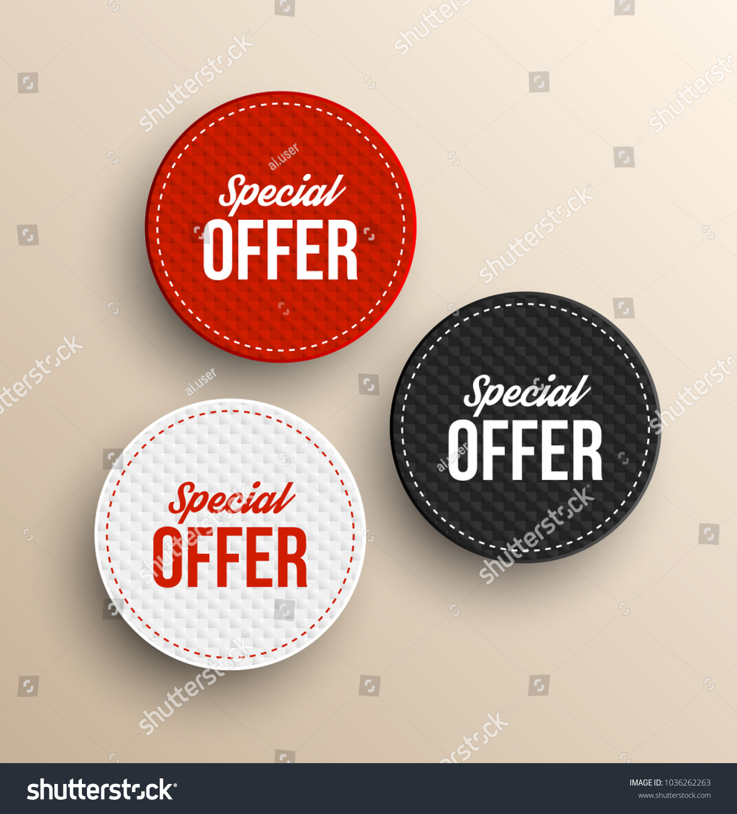 Special Offer Banners Vector Illustration Stock Vector (Royalty Free ...