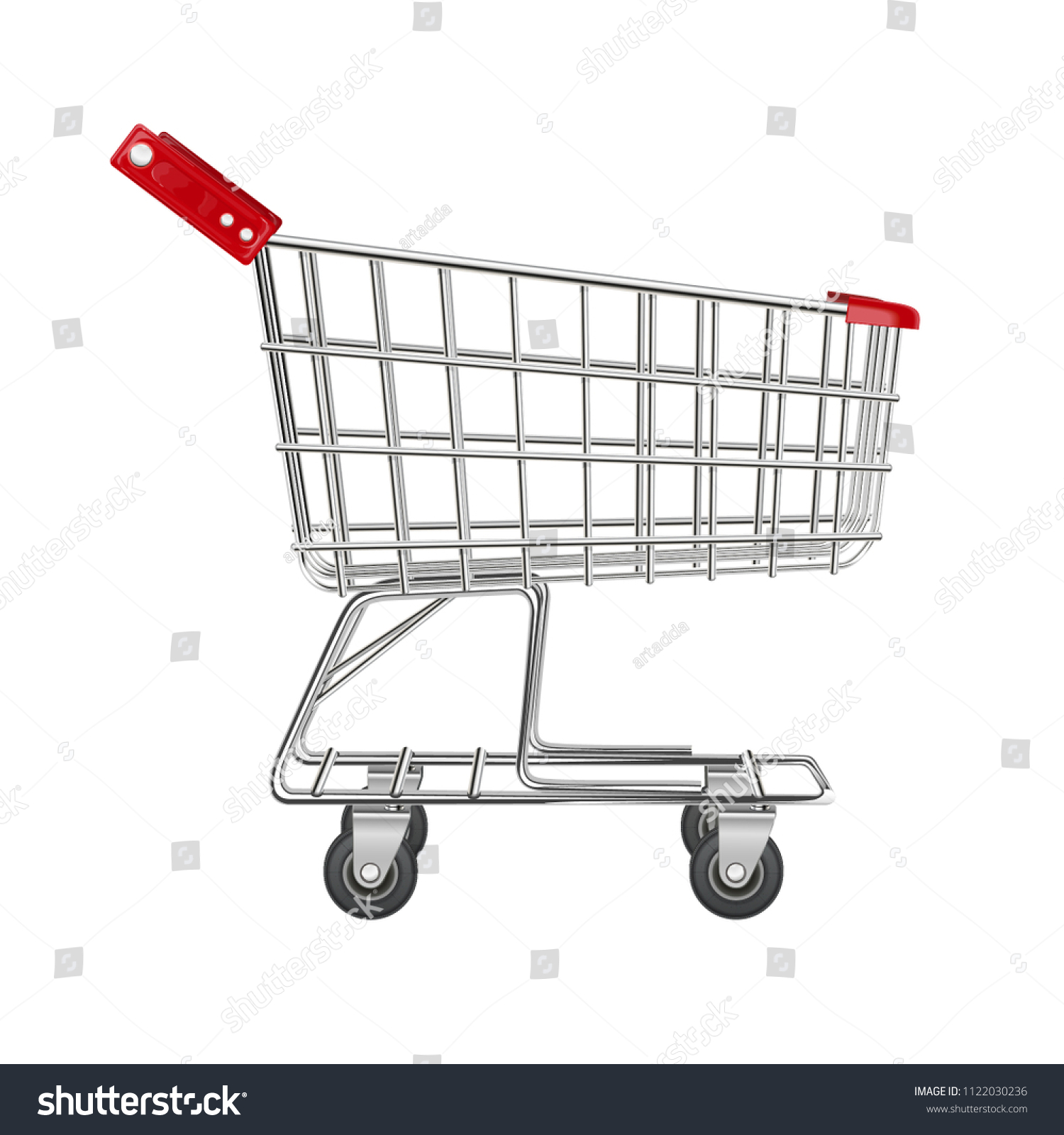 Special Shopping Trolley Illustration Vector Stock Vector (Royalty Free ...